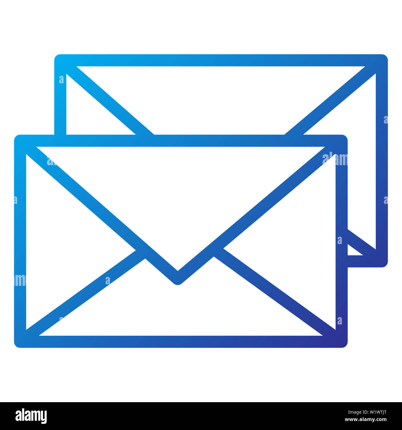 Commerce ui email Cut Out Stock Images & Pictures - Alamy