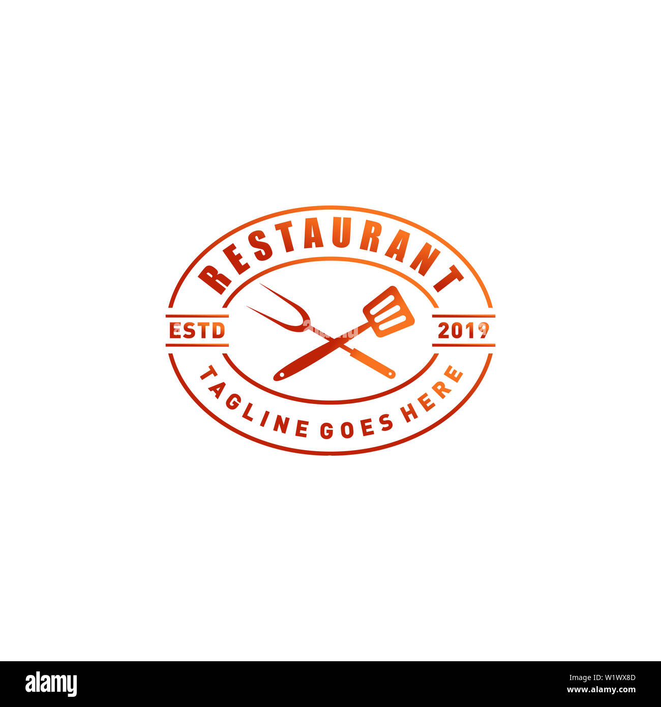 Restaurant logo design vector for cafe, hotel or restaurant business ...
