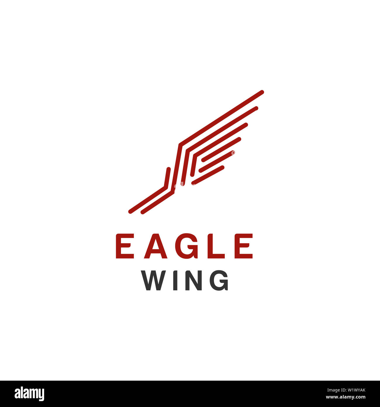 Speed bird logo hi-res stock photography and images - Alamy