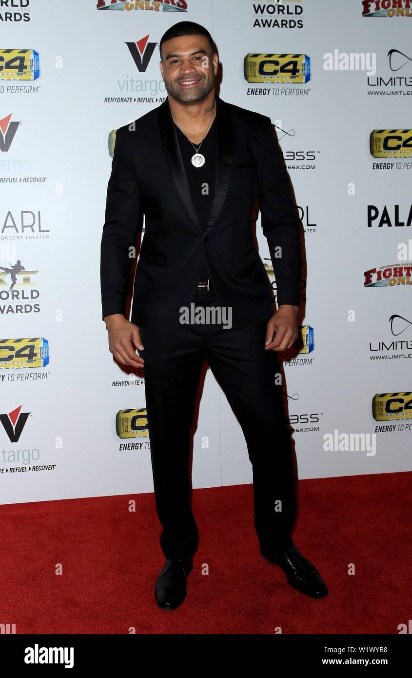 Las Vegas, NV, USA. 3rd July, 2019. Shawne Merriman at arrivals for ...