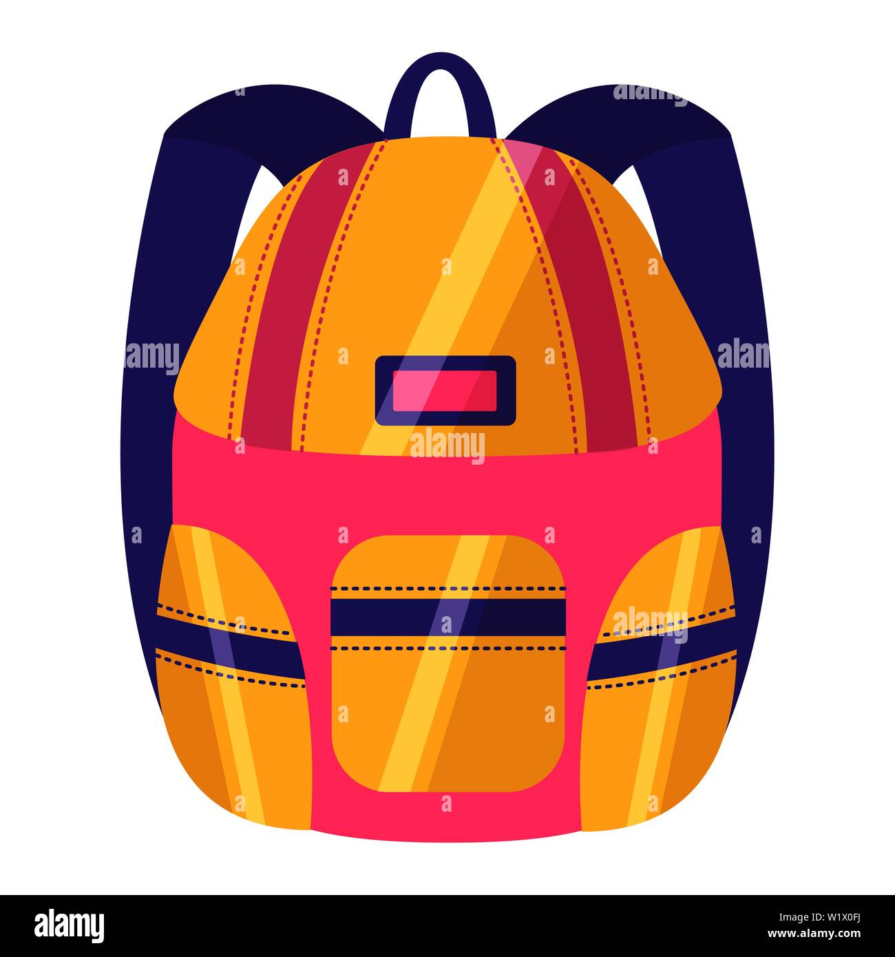 back to school flat design Stock Vector Image & Art - Alamy