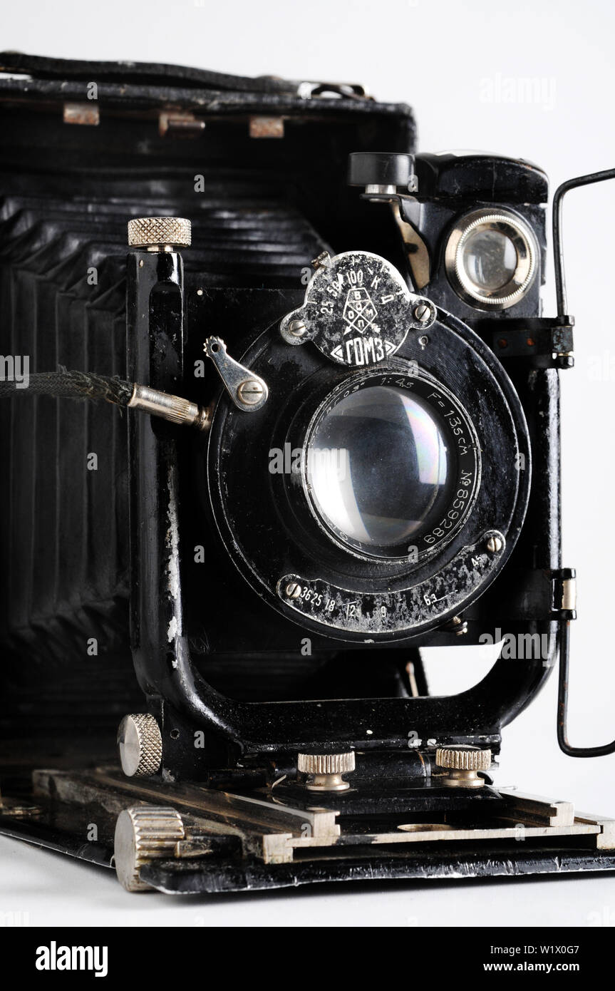 Old retro soviet camera - Gomz Stock Photo - Alamy