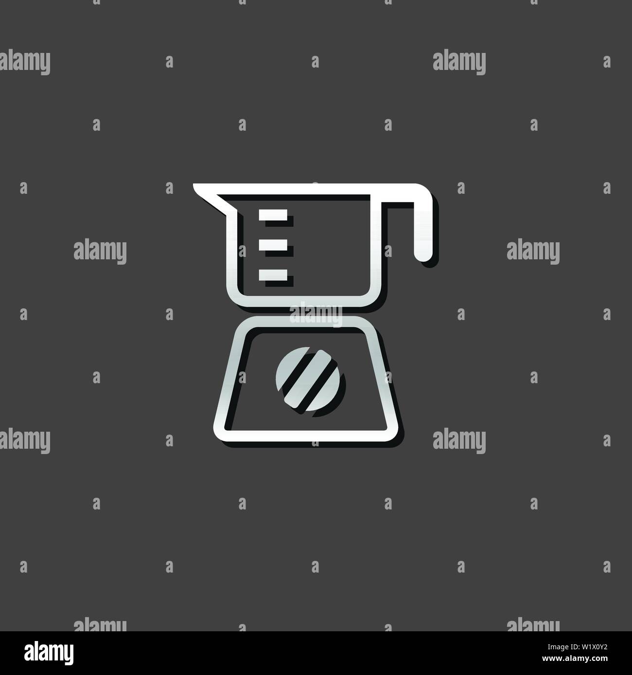 Grey color mix modern Stock Vector Images - Alamy