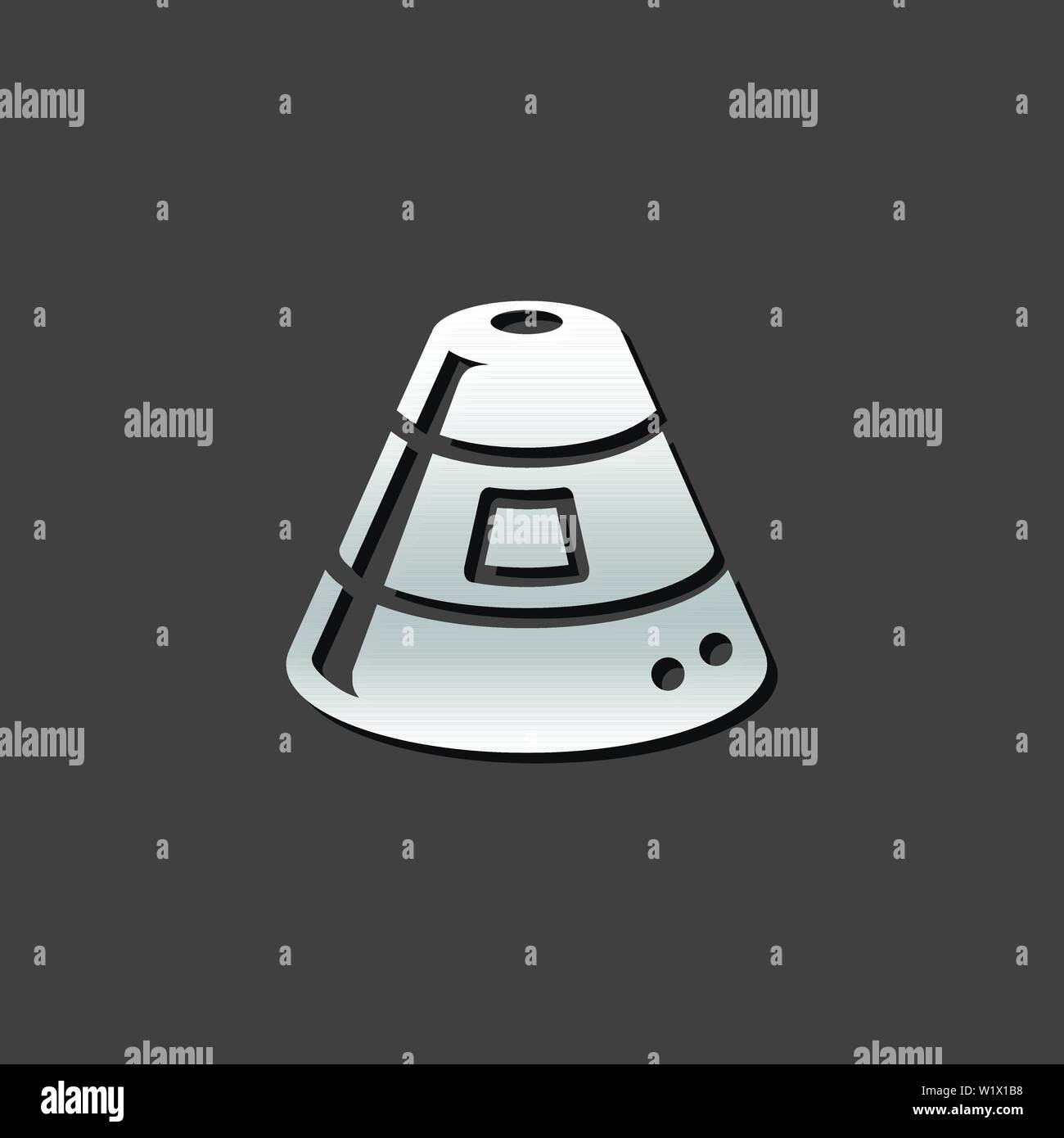 Apollo Space Capsule Paint Scheme