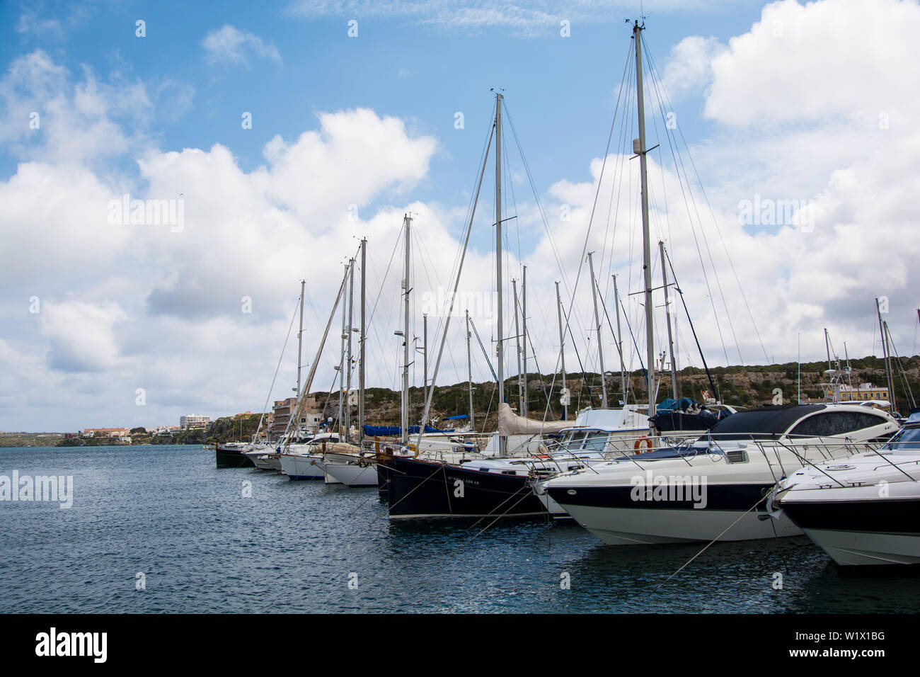 Mahon marina hi-res stock photography and images - Alamy