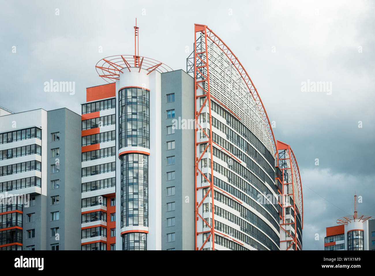 Multi storey roof hi-res stock photography and images - Alamy