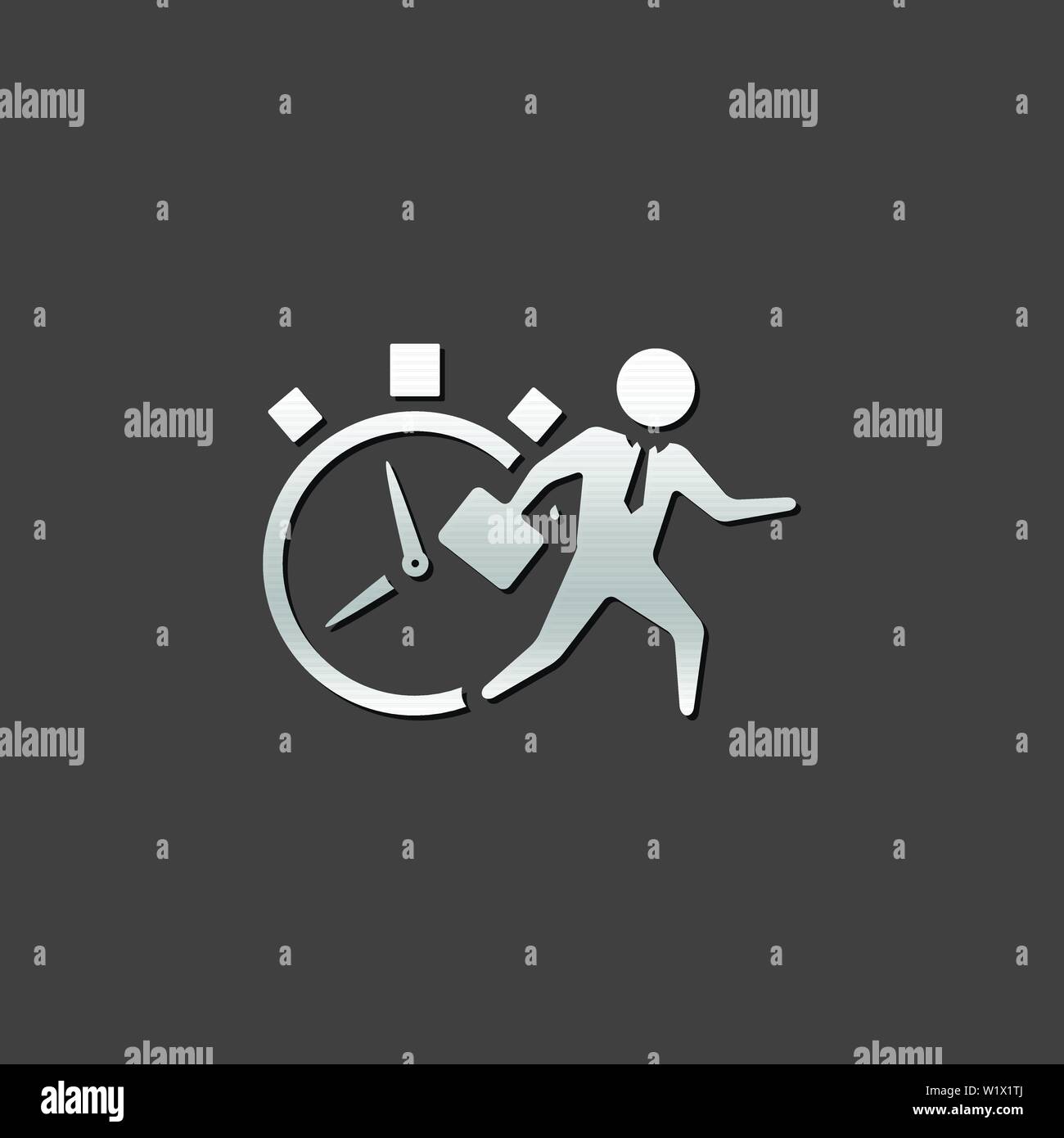 Dead clock Stock Vector Images - Alamy