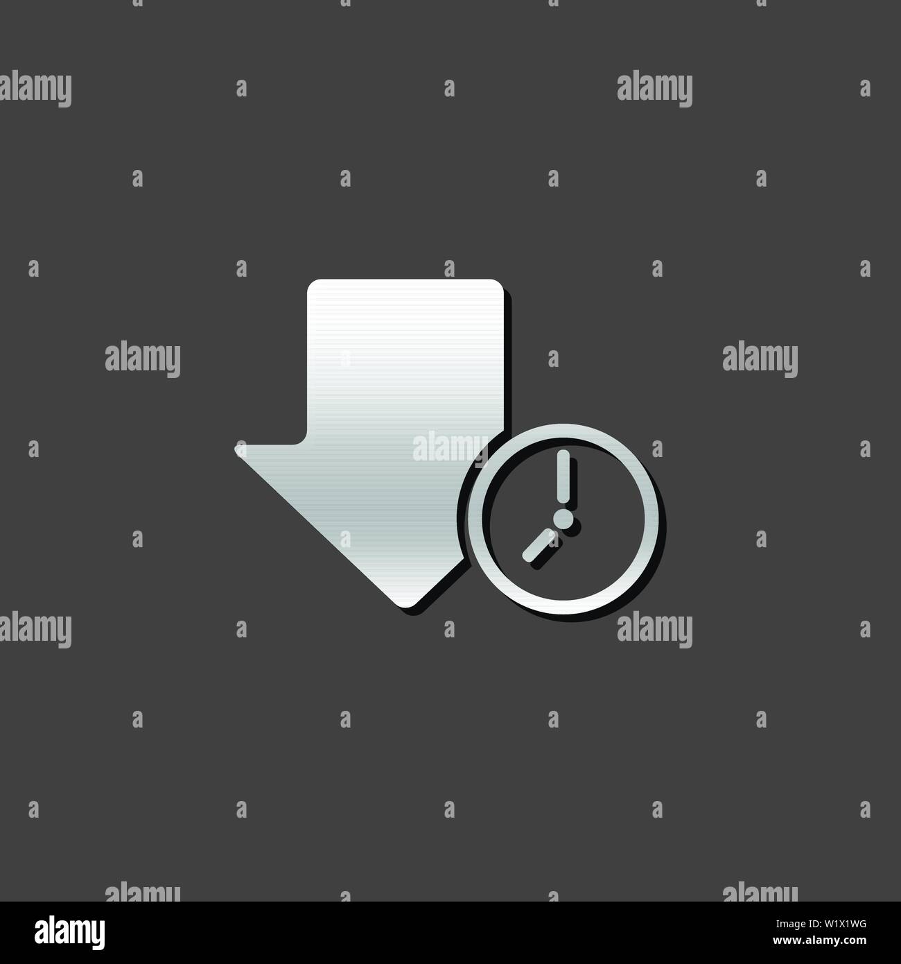 Queue symbol Black and White Stock Photos & Images - Alamy
