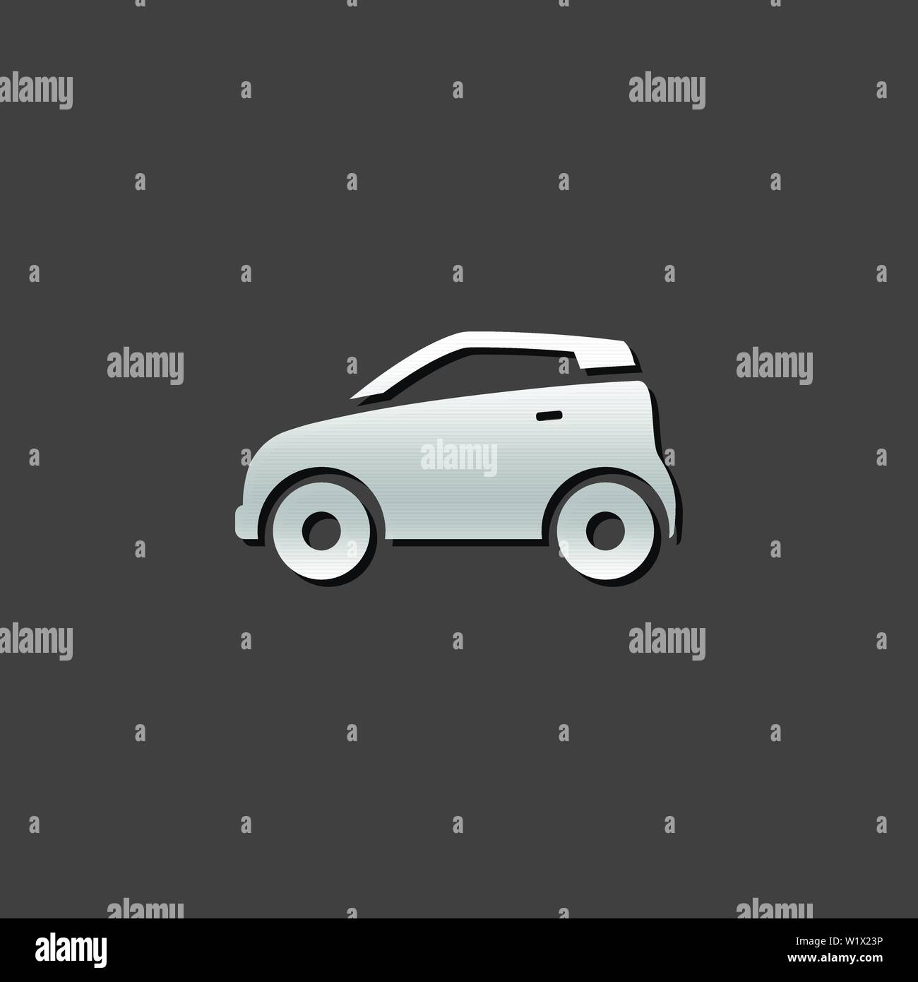 Grey] mini car Stock Vector Images - Alamy