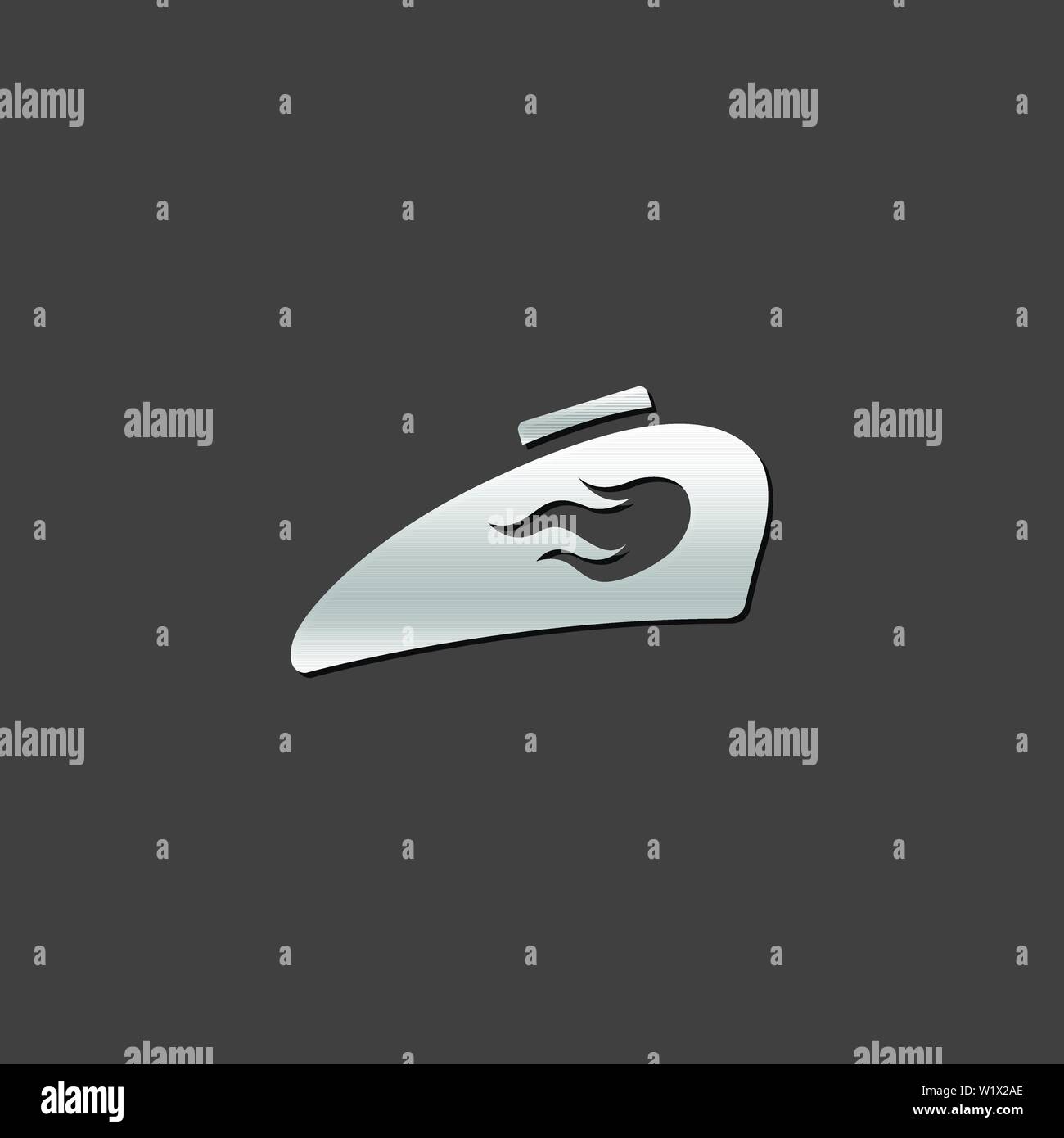 Custom motorcycle fuel tank Stock Vector Images - Alamy