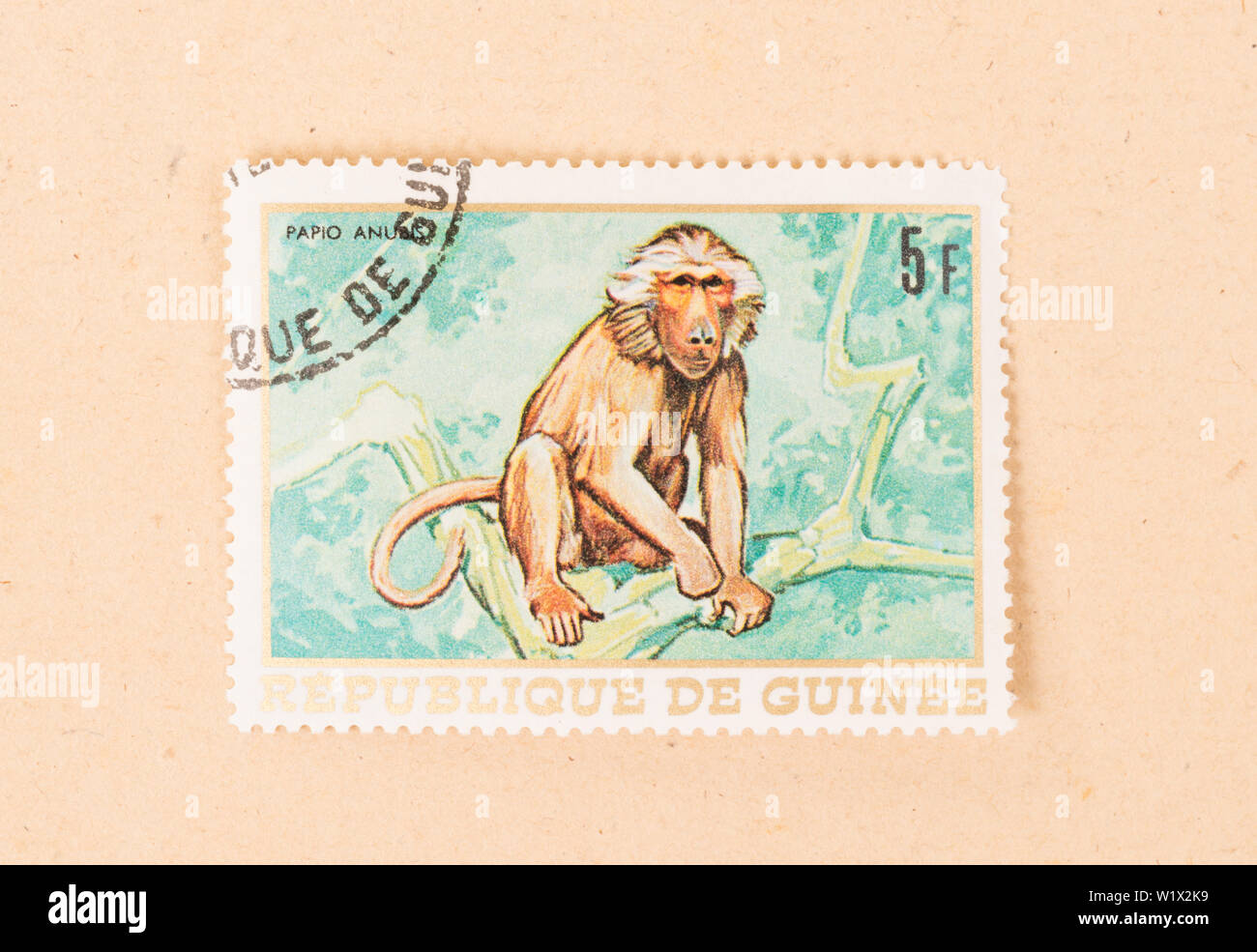 PAPUA NEW GUINEA - CIRCA 1980: A stamp printed in Papua New Guinea ...