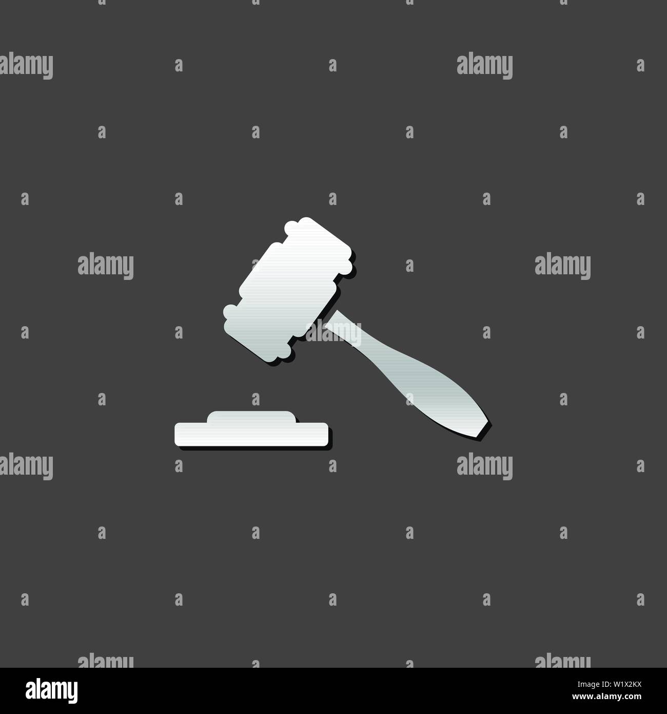 Crime prison sentence house criminal court case law legal Stock Vector ...