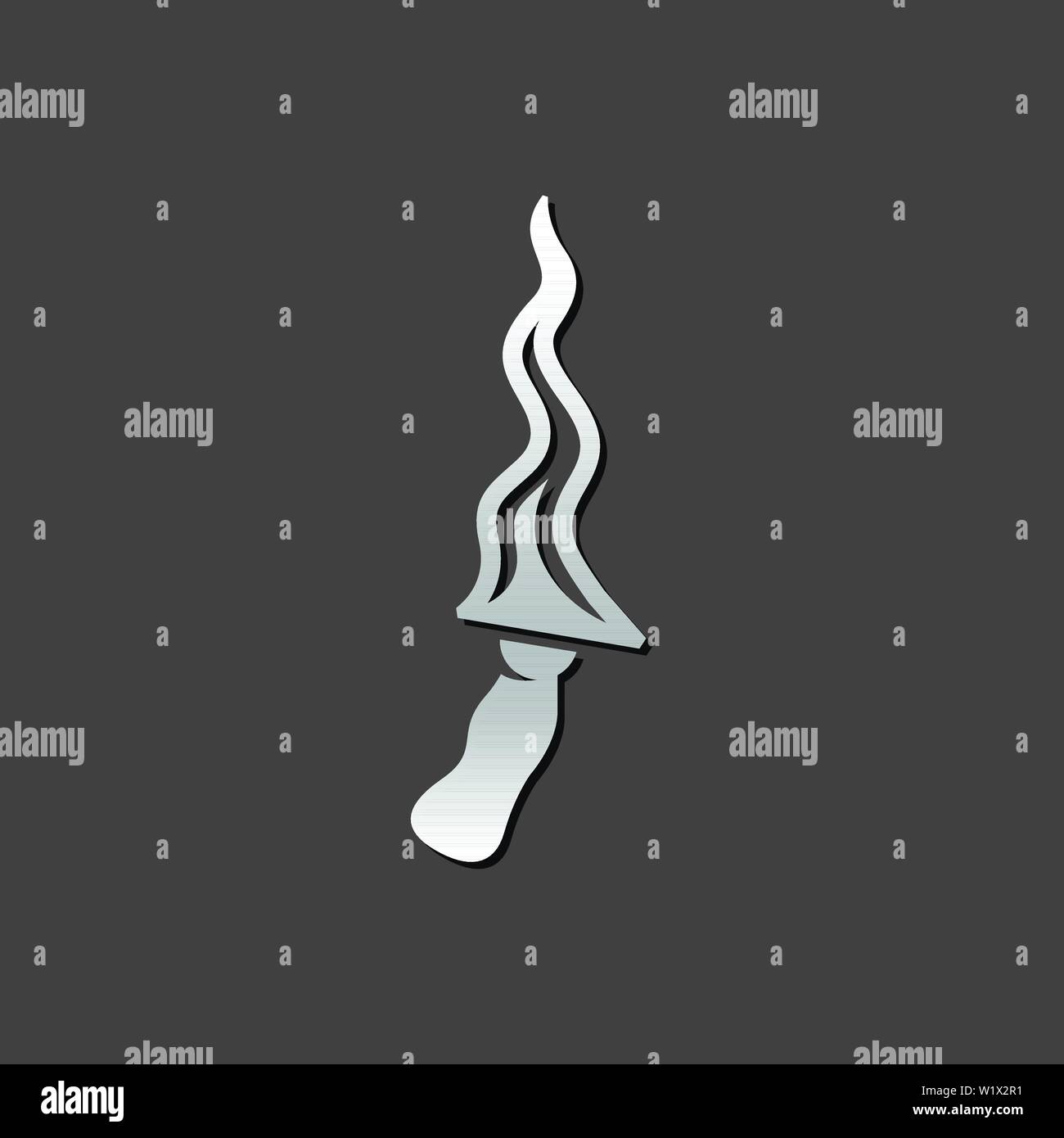 Tactical combat knife Black and White Stock Photos & Images - Alamy