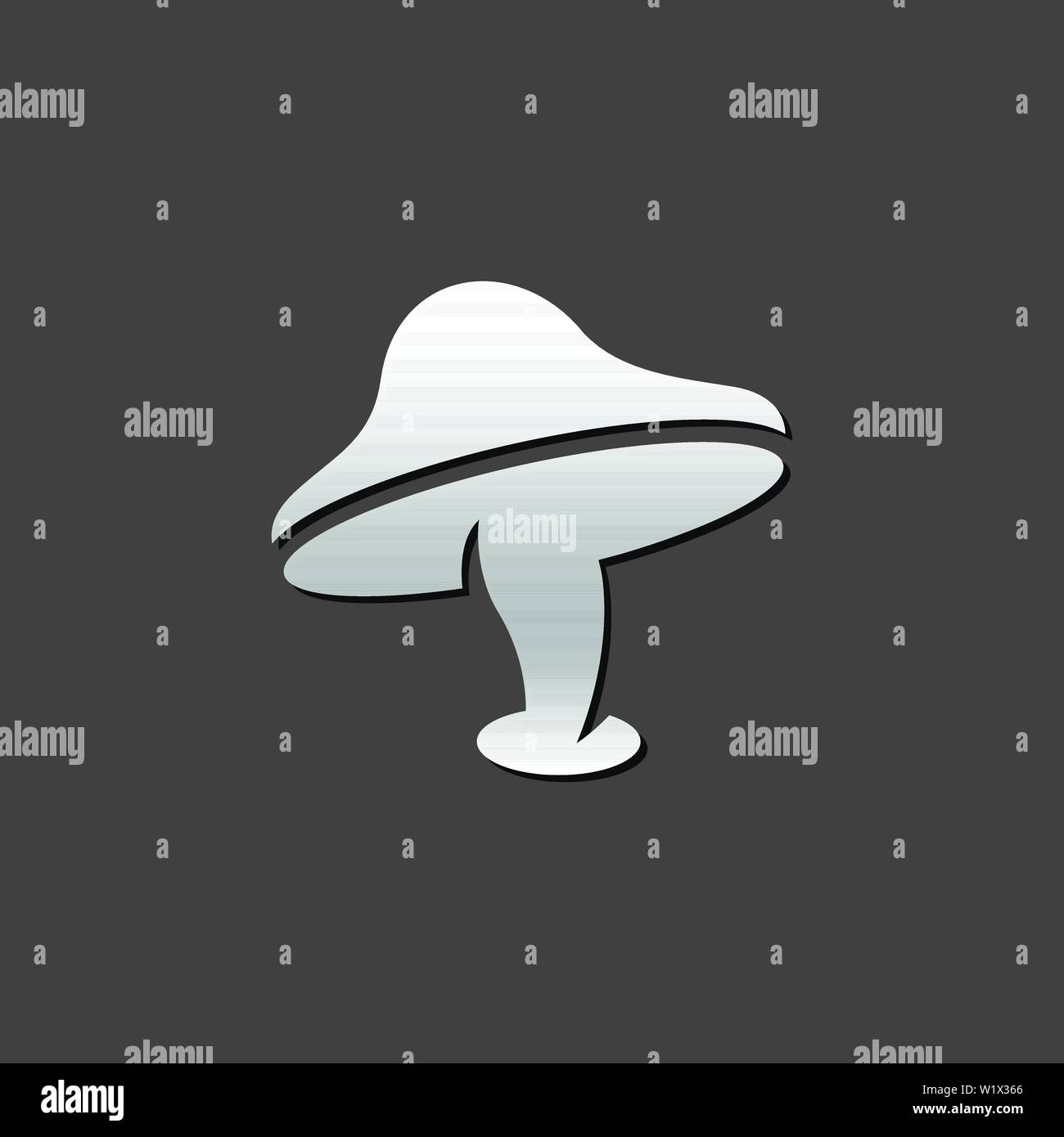Shiny fungi Black and White Stock Photos & Images - Alamy
