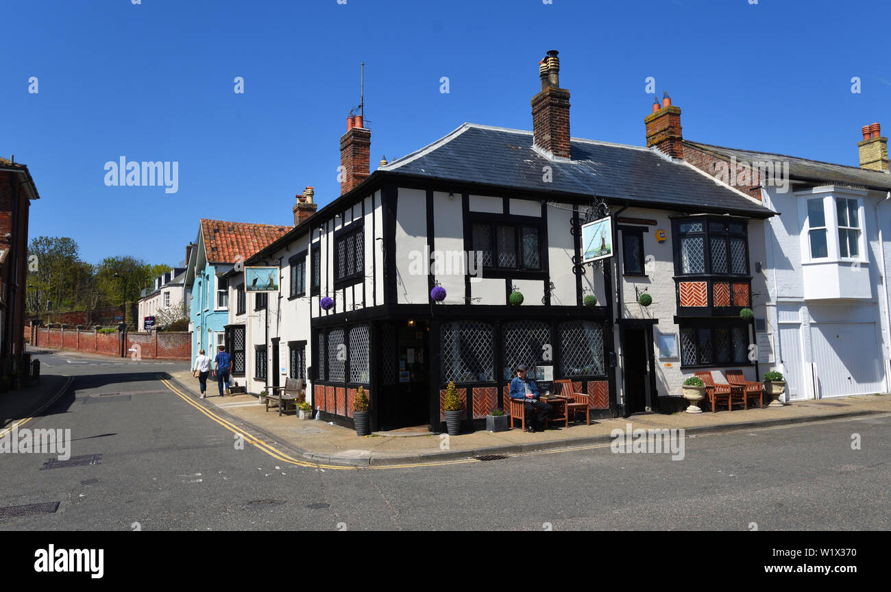 The Mill Inn at Aldeburgh Suffolk Stock Photo - Alamy