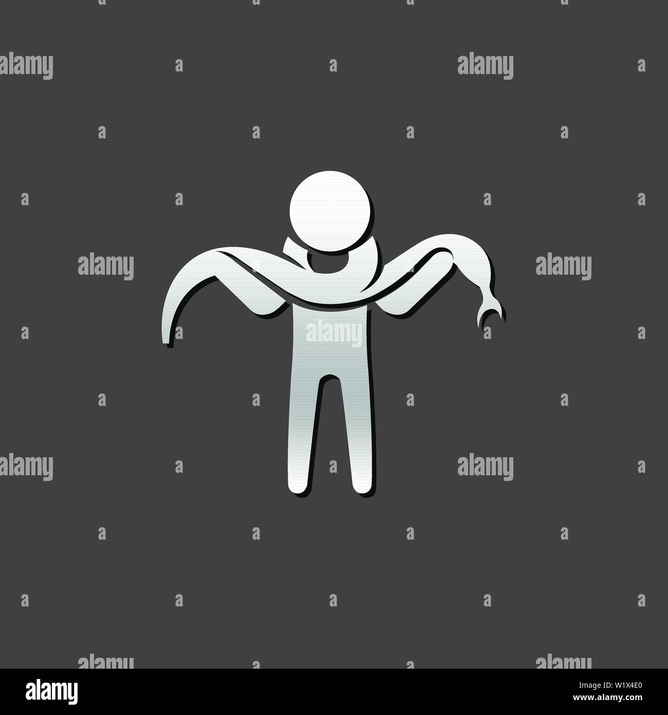 Python around neck Stock Vector Images - Alamy