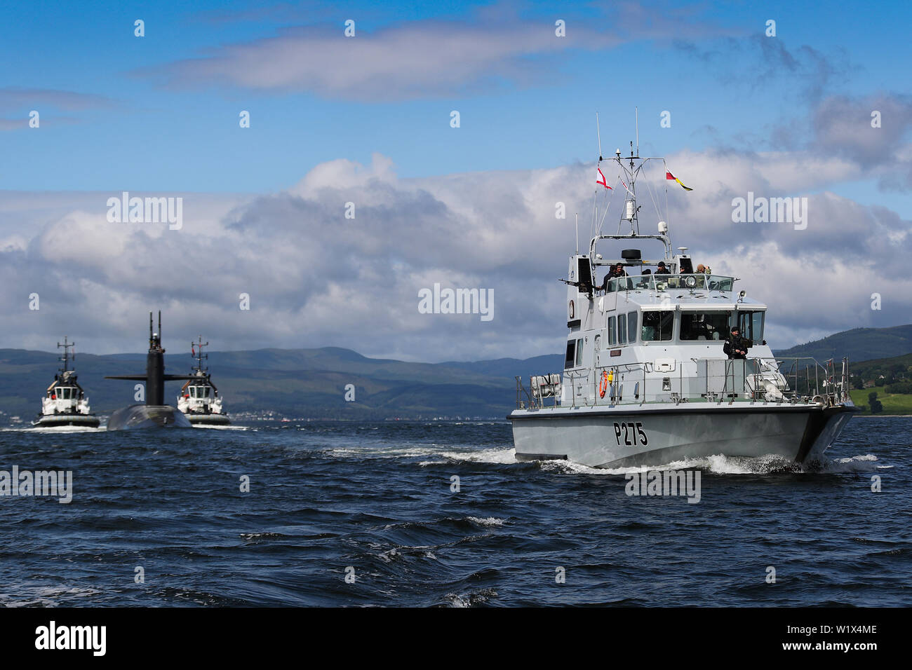 HER MAJESTY’S NAVAL BASE CLYDE, Scotland (July 2, 2018) The Ohio-class ...