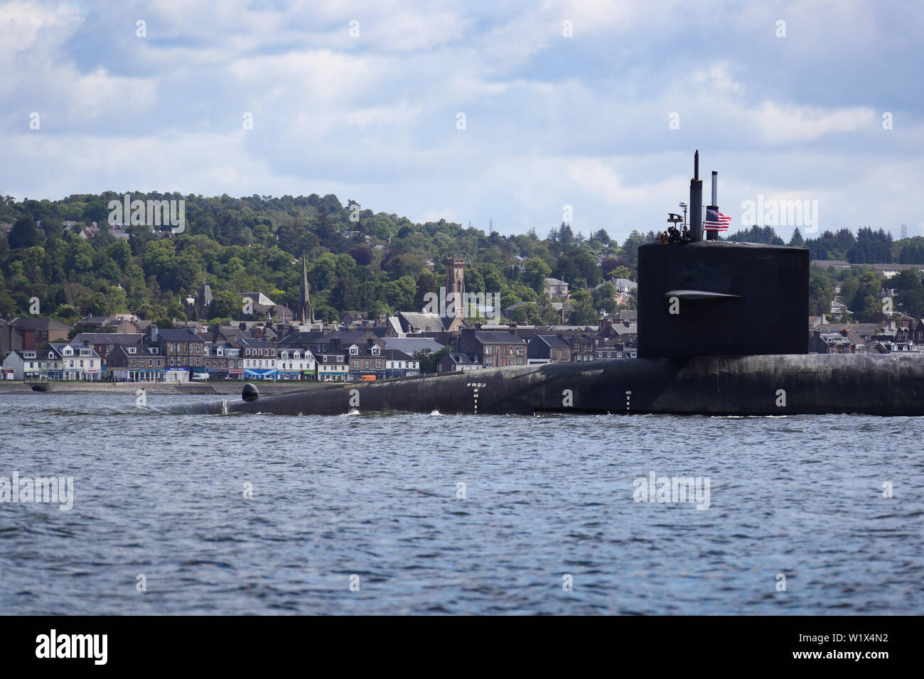 HER MAJESTY’S NAVAL BASE CLYDE, Scotland (July 2, 2018) The Ohio-class ...