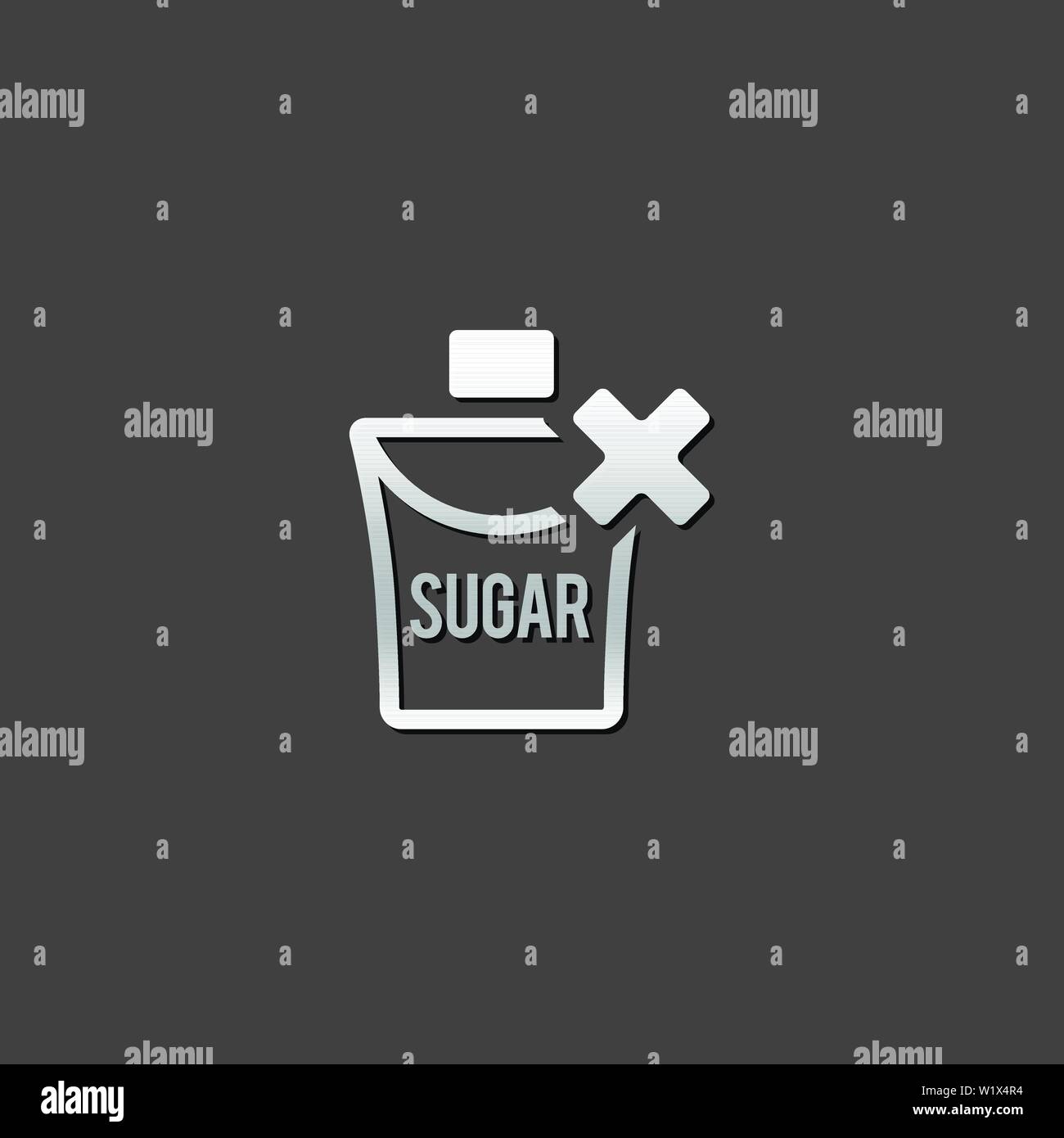 Sample sugar package Stock Vector Images - Alamy