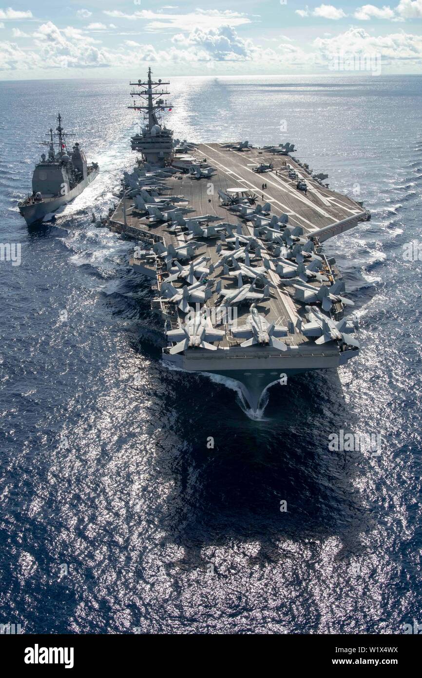 Commander carrier strike group 5 left hi-res stock photography and ...