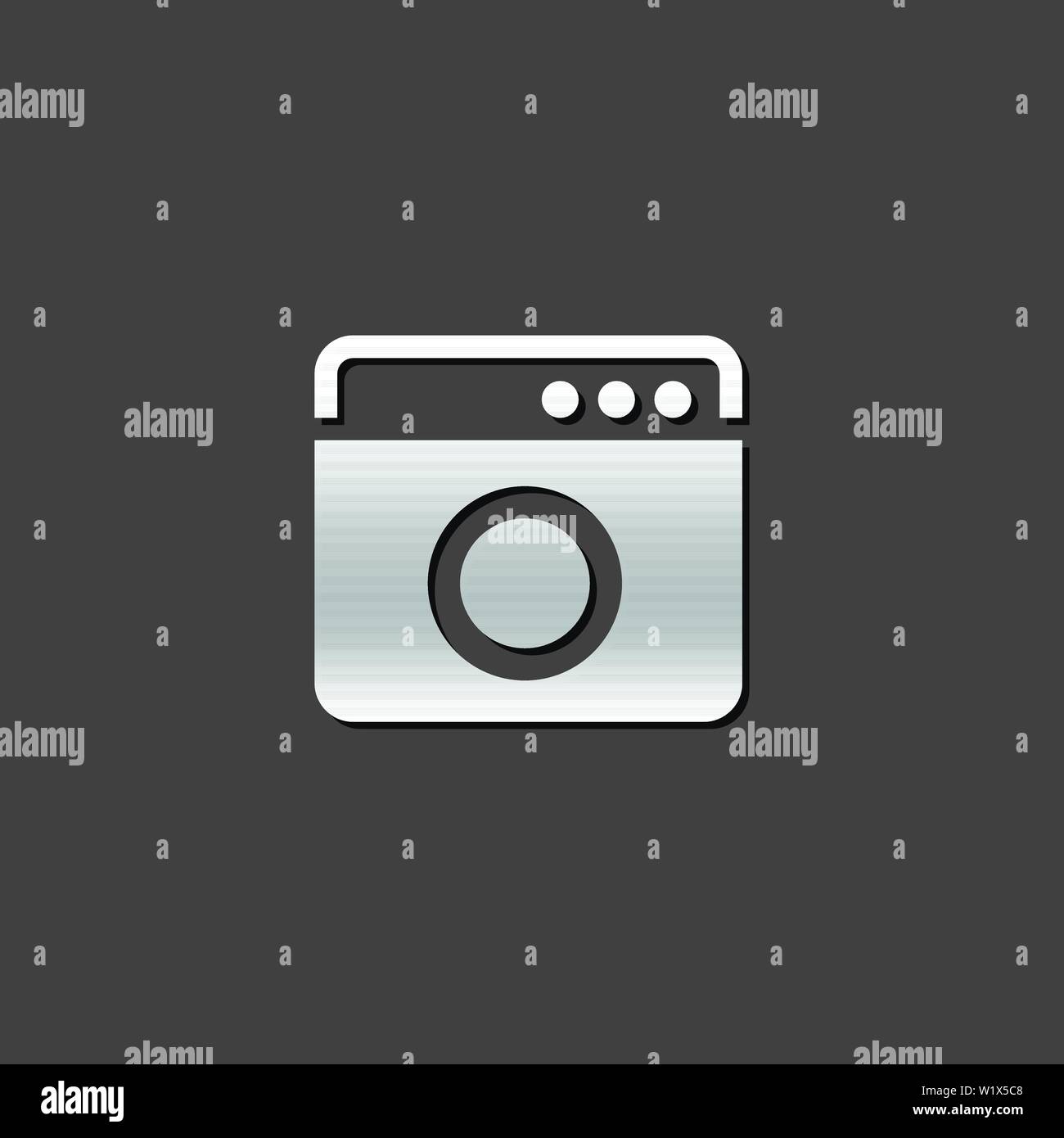 Metallic dryer Stock Vector Images - Alamy