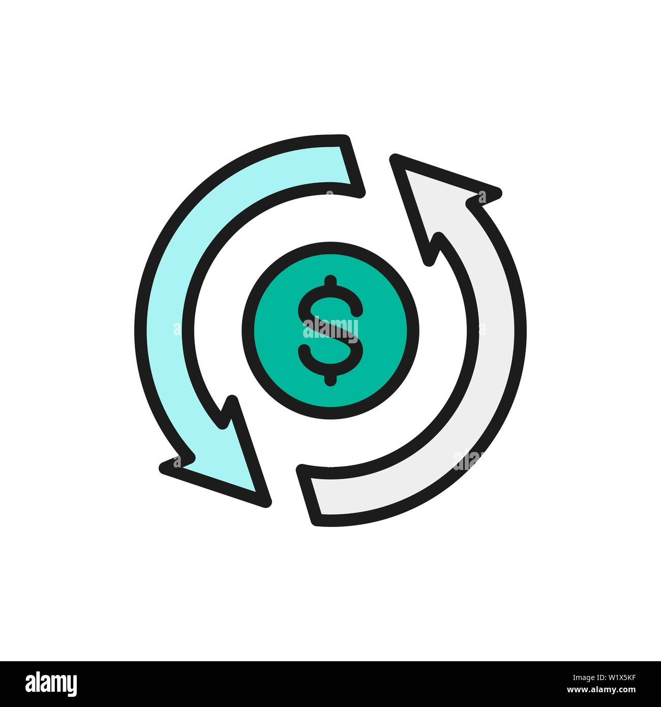 Exchange convert Stock Vector Images - Alamy