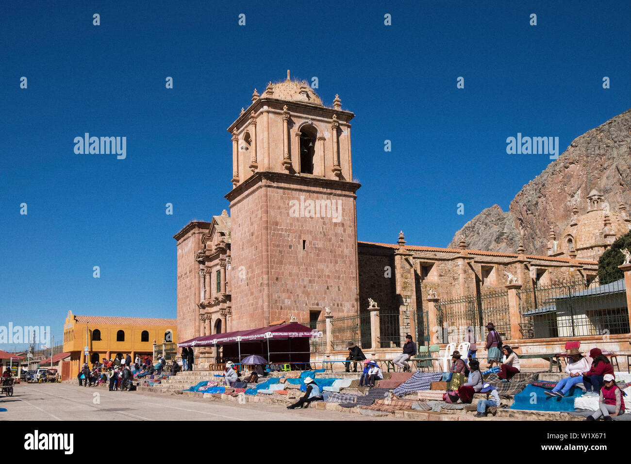 Perù, Pucara, daily life Stock Photo - Alamy