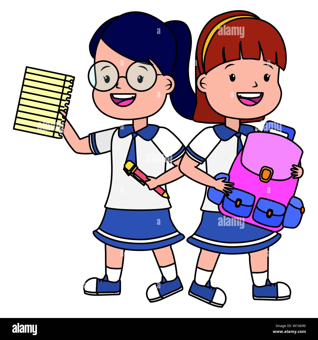 student back to school Stock Vector Image & Art - Alamy