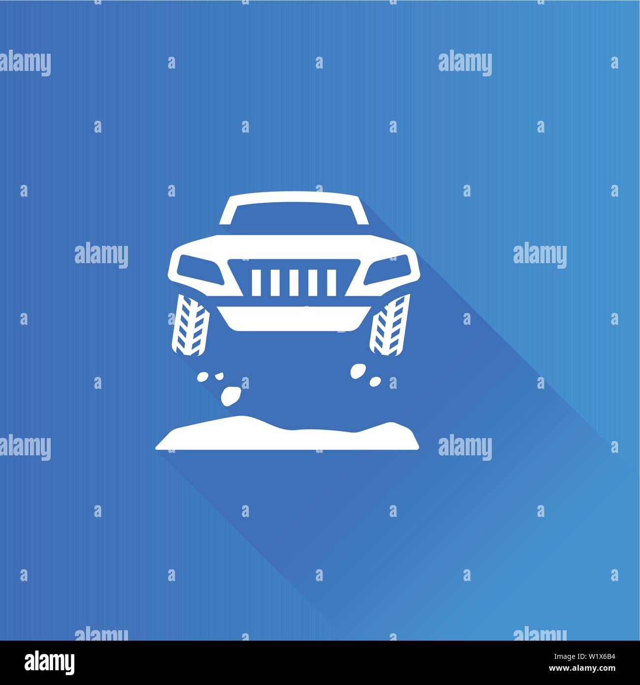 Rally car icon in Metro user interface color style. Race championship ...