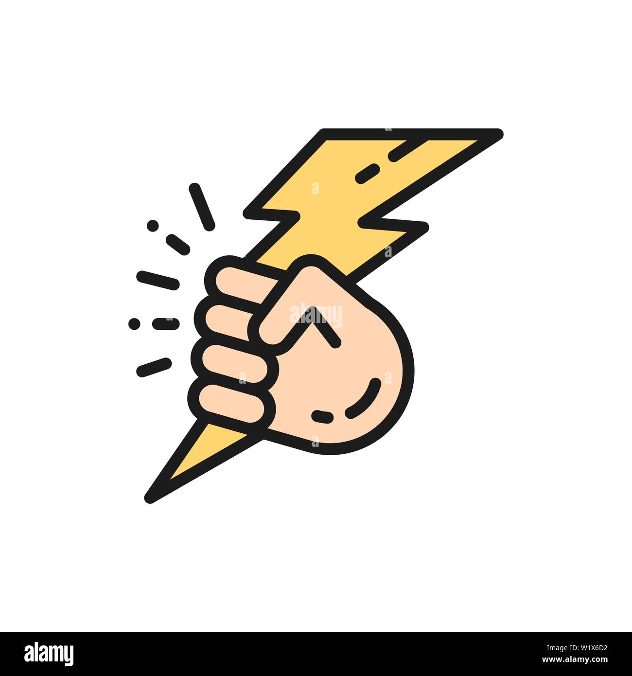 Shock picture Stock Vector Images - Alamy