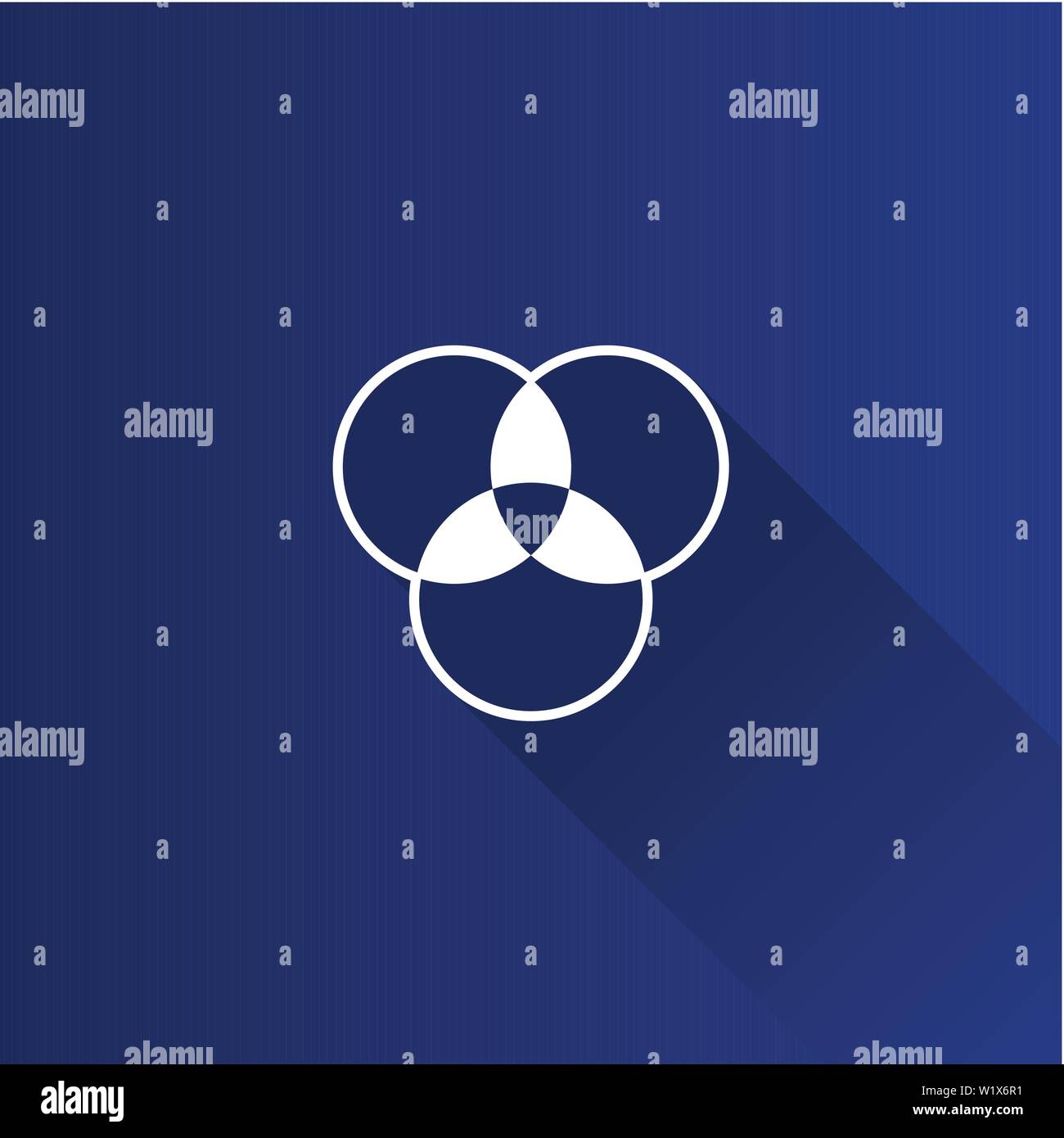 Color wheels icon in Metro user interface color style. Vector ...