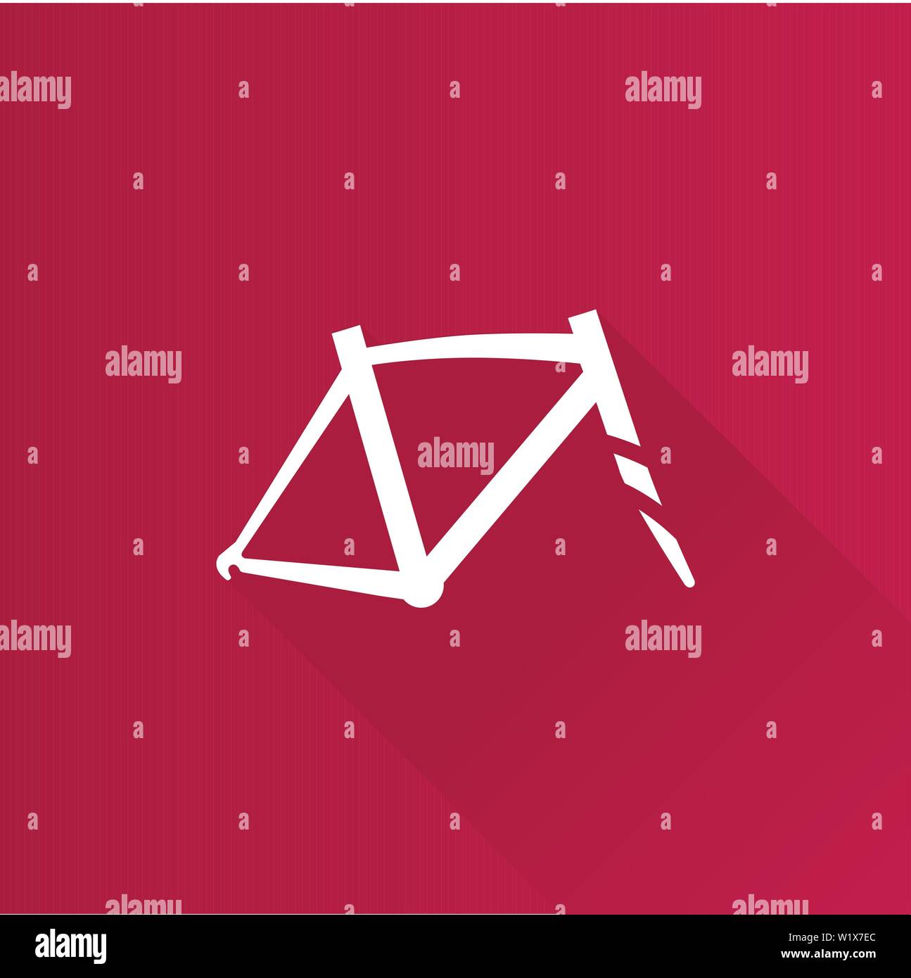 Bicycle frame icon in Metro user interface color style. Sport cycling ...