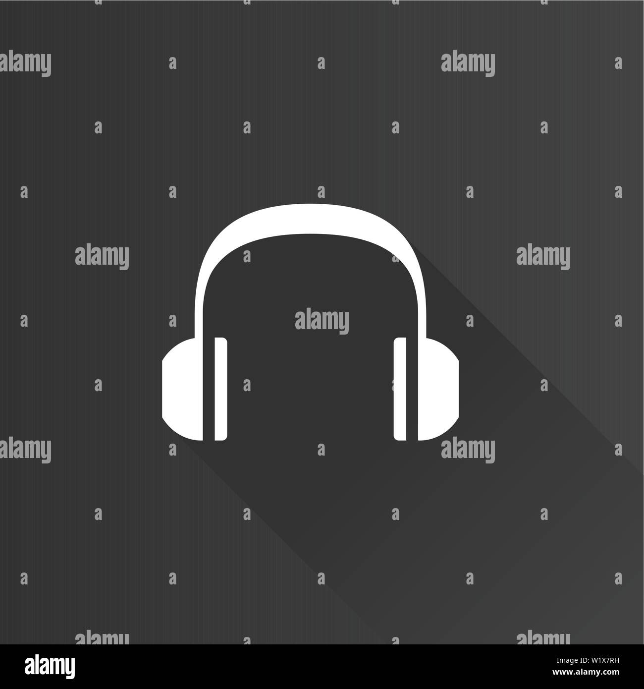 User interface headphone Stock Vector Images - Alamy