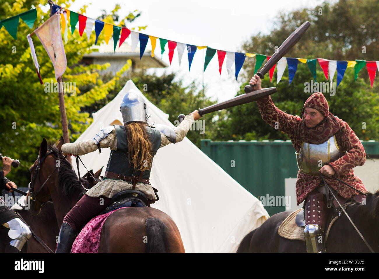 Reenacting game hi-res stock photography and images - Alamy