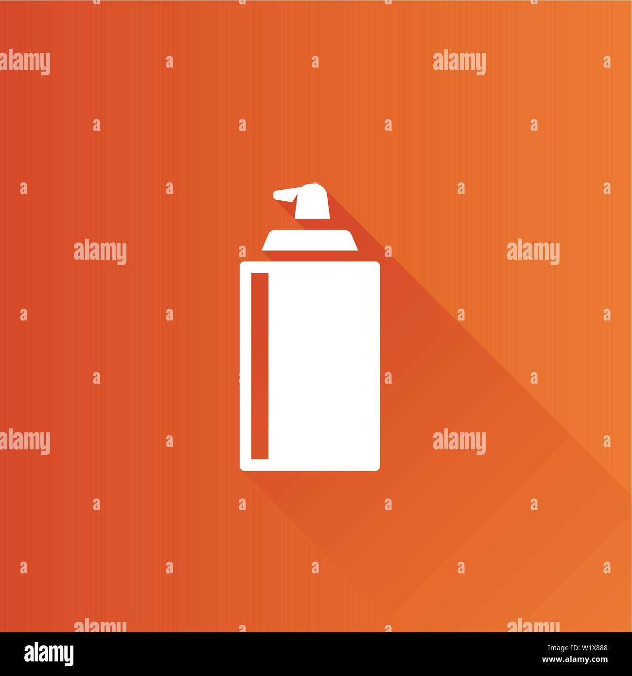 Liquid spray icon in Metro user interface color style. Paint ...