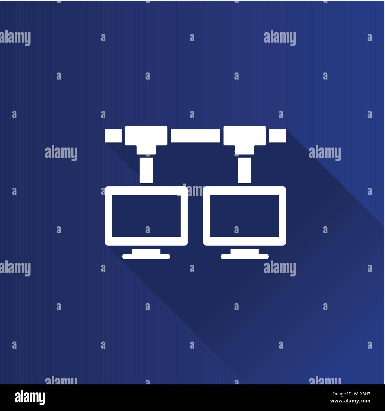 Network icon in Metro user interface color style. Communication global ...