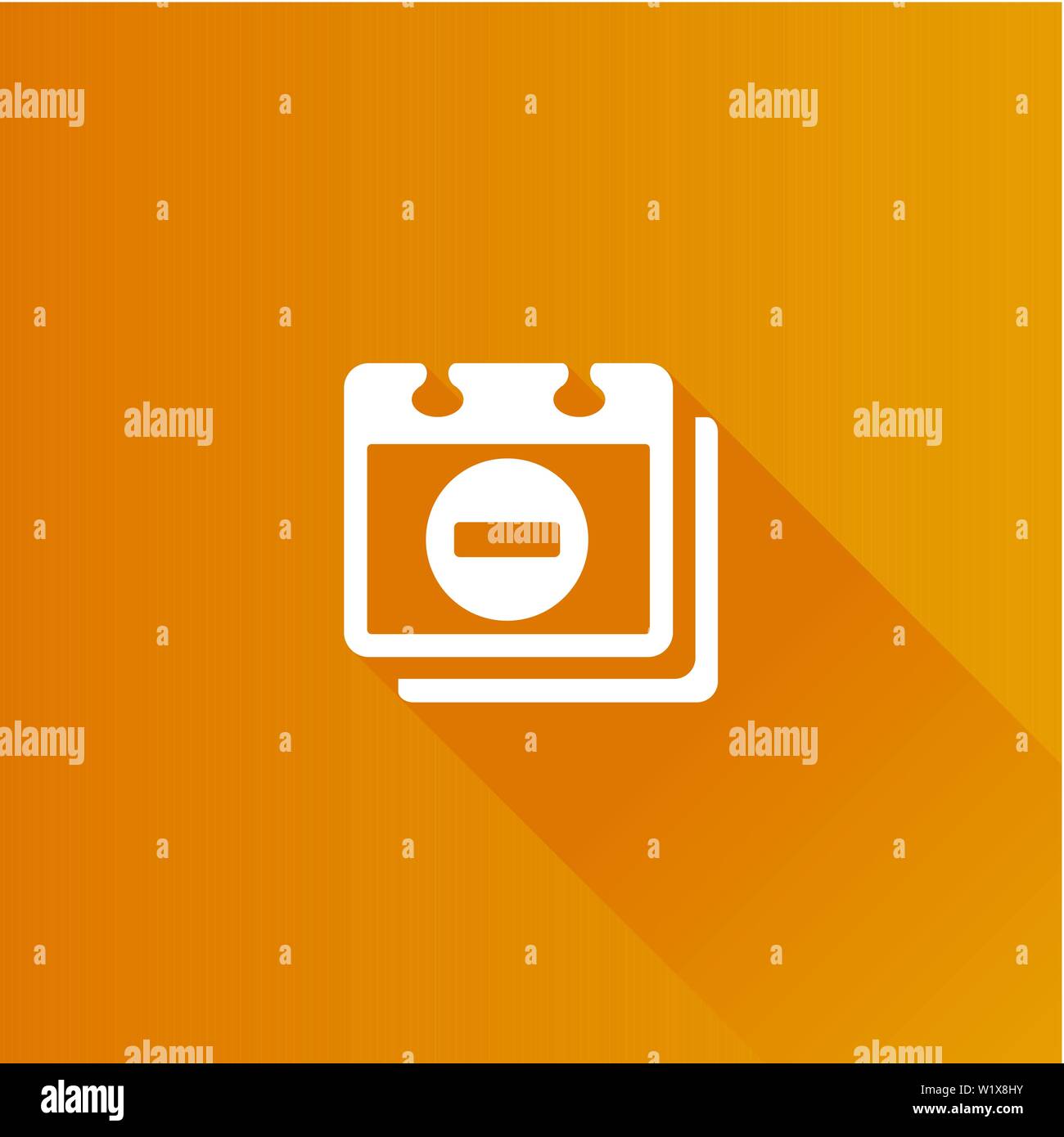 Unavailable label icon in Metro user interface color style. Calendar ...