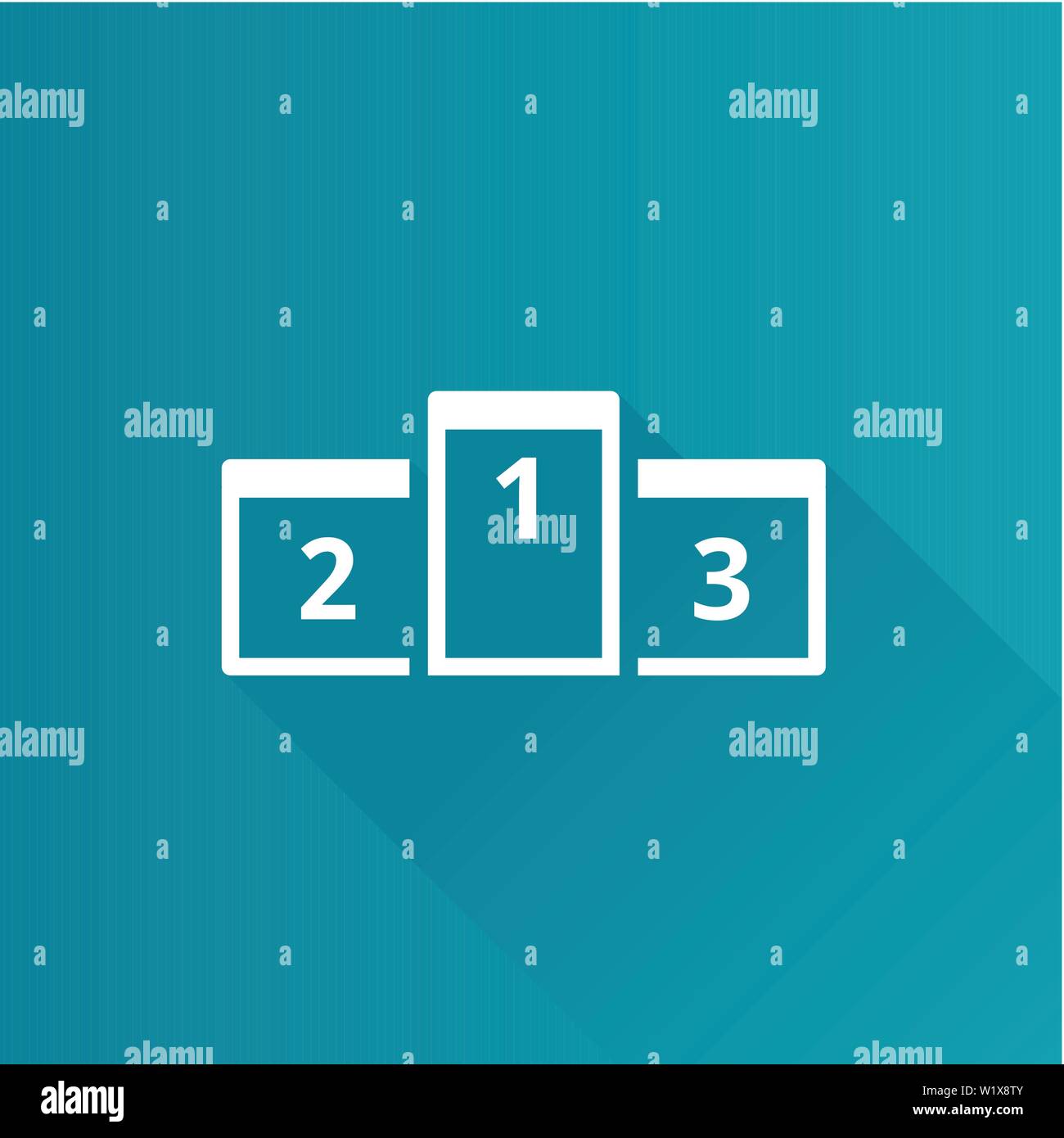 Sport podium icon in Metro user interface color style. Winner champion ...
