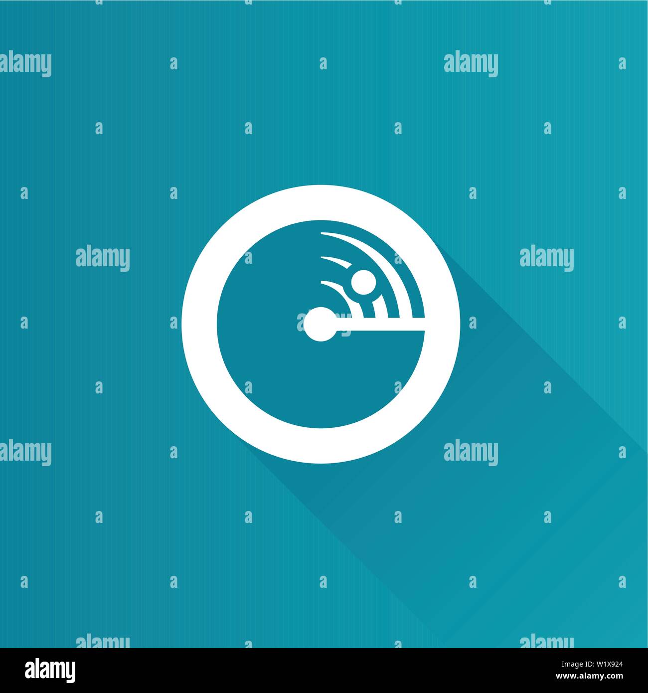 Radar icon in Metro user interface color style. Instrument detector ...