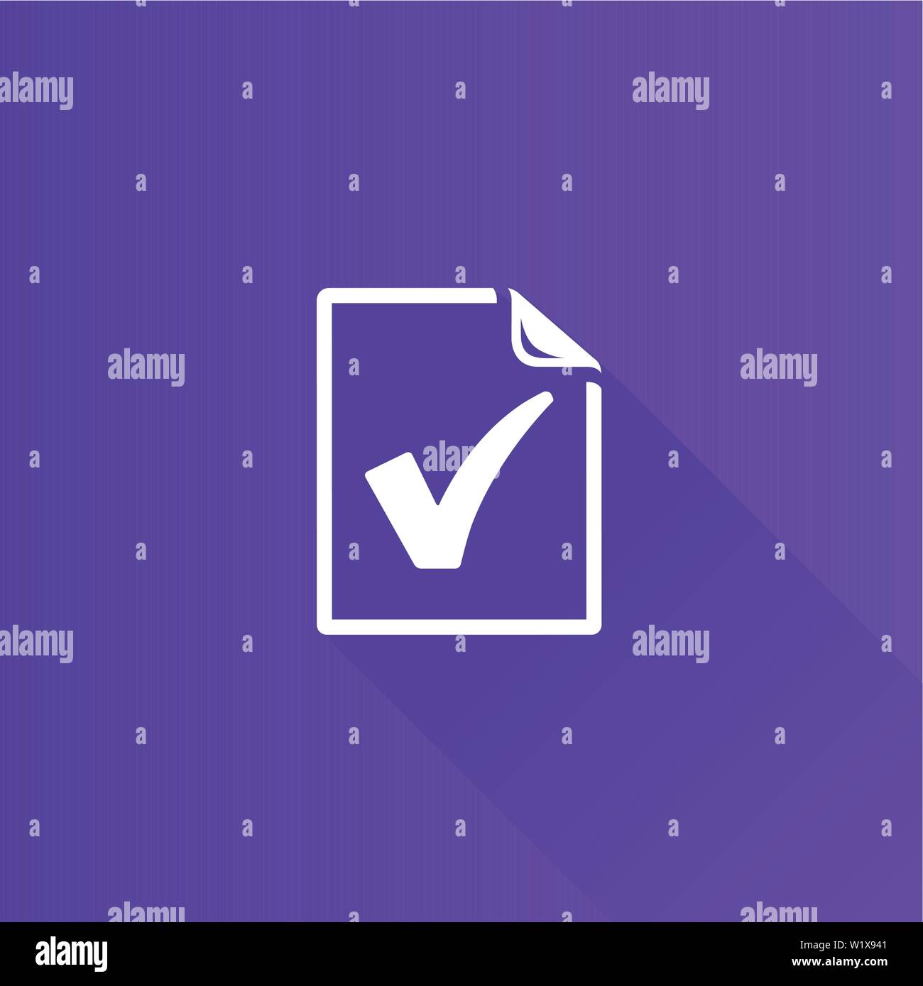 check mark icon in Metro user interface color style. Events organizer ...