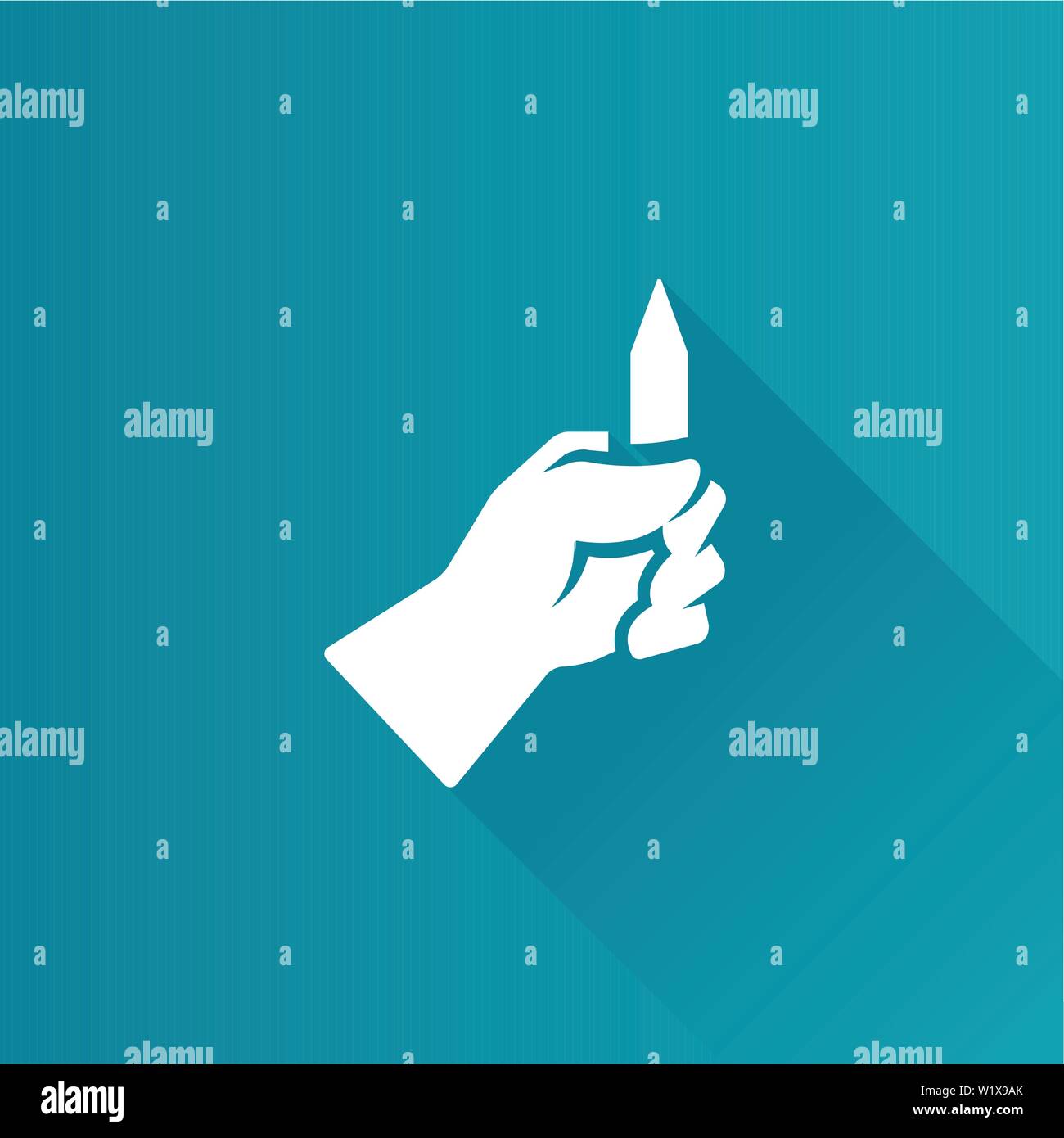Pencil measure icon in Metro user interface color style. Painting ...