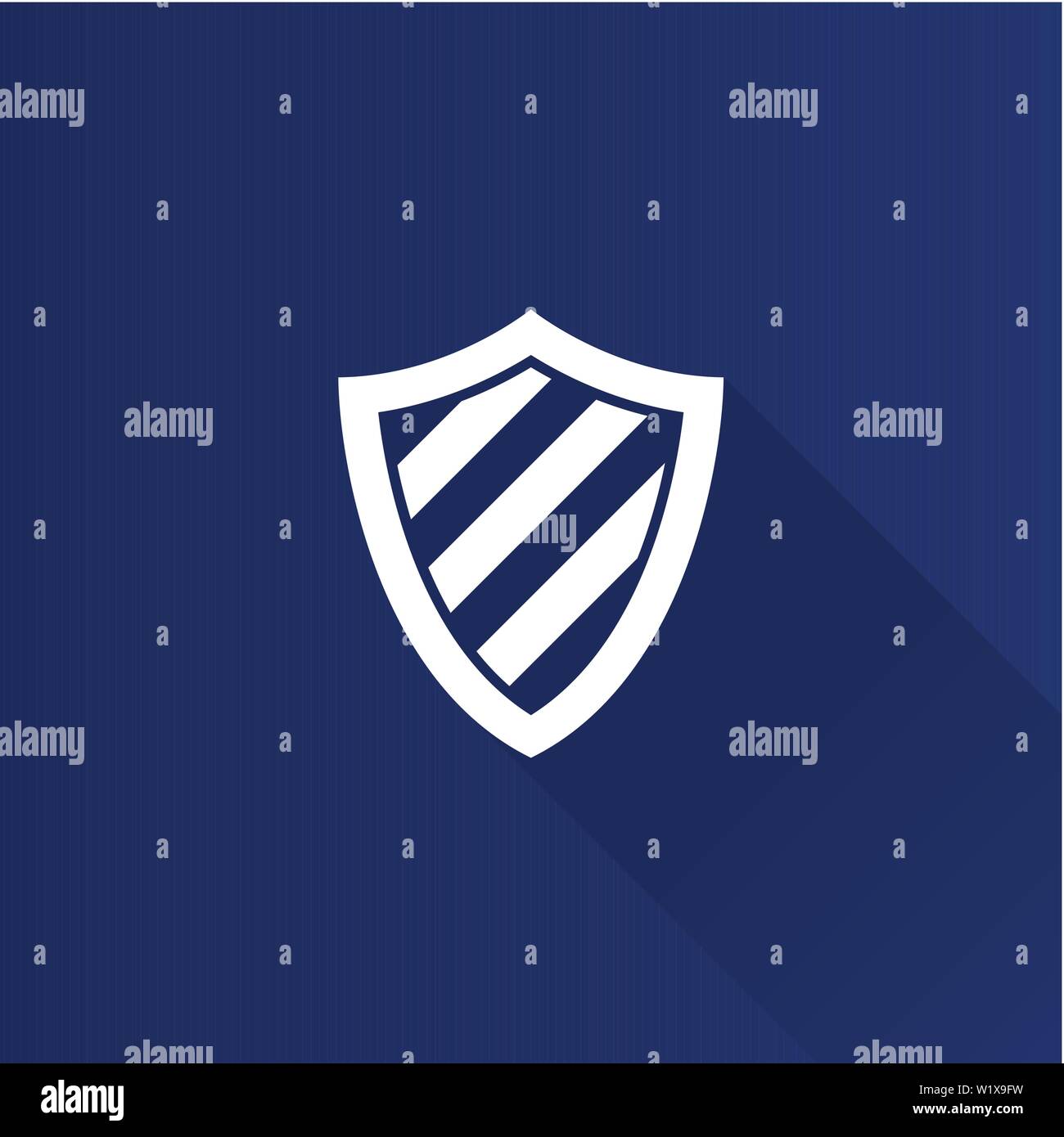 Shield icon in Metro user interface color style. Protection computer ...