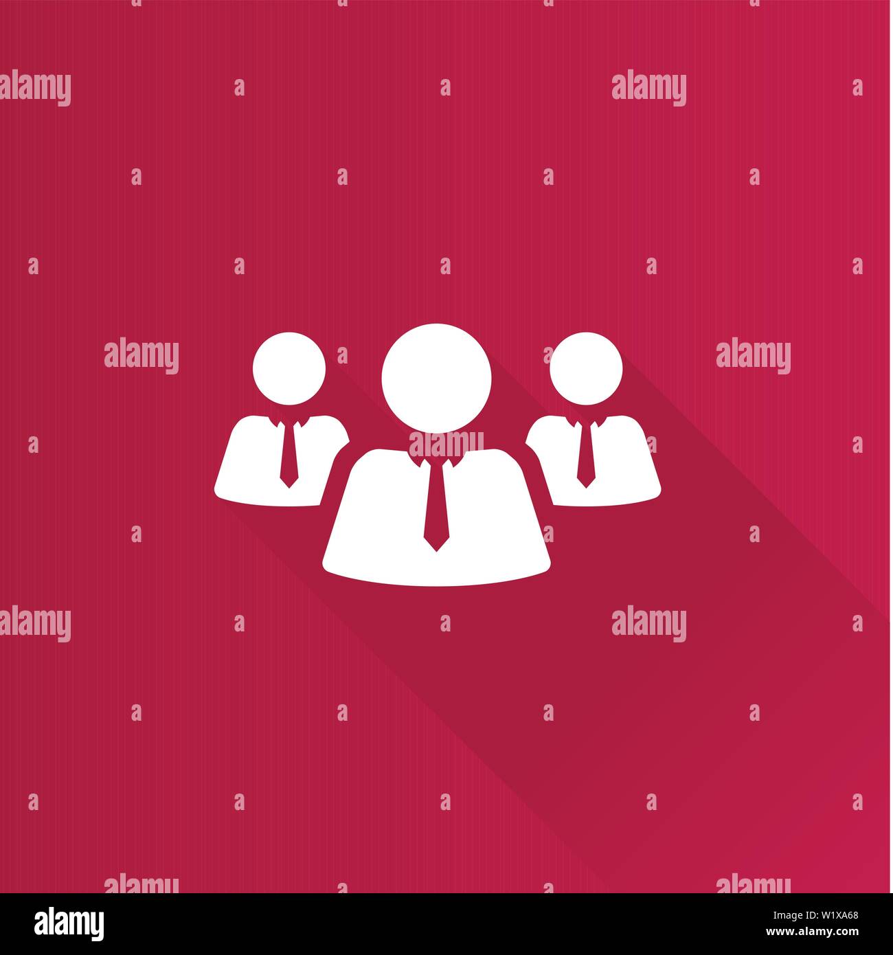 Teamwork icon in Metro user interface color style. Business ...