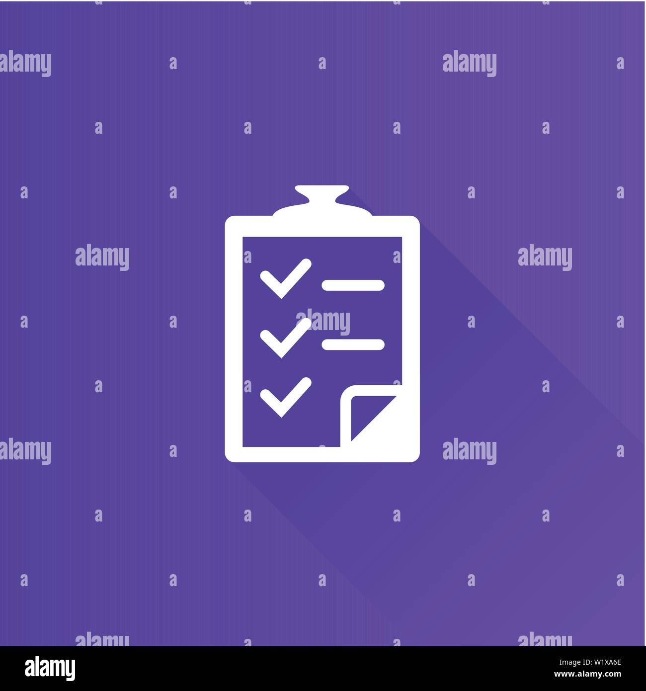 check mark icon in Metro user interface color style. Organizer reminder ...