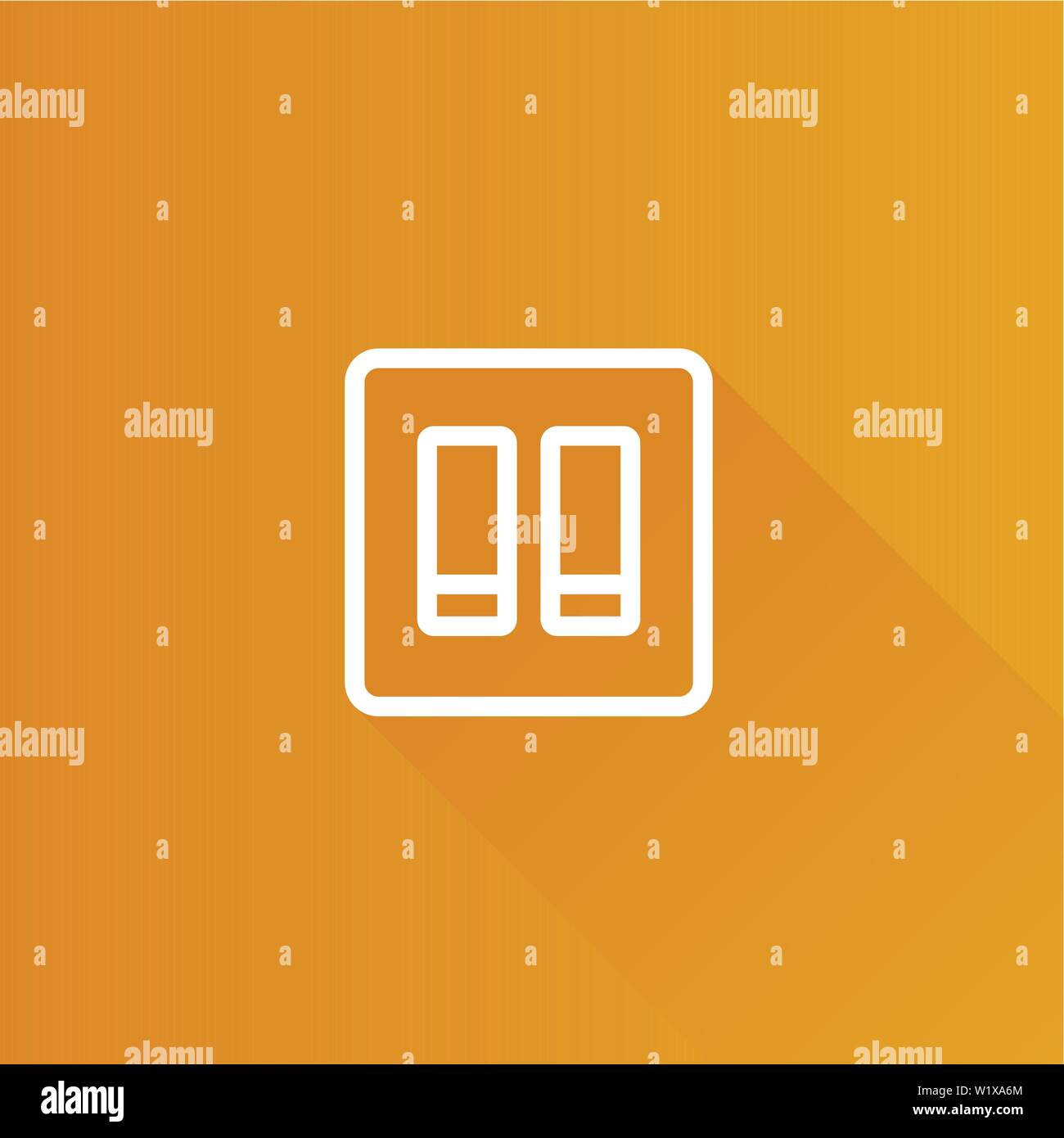Electric switch icon in Metro user interface color style. Electronic ...