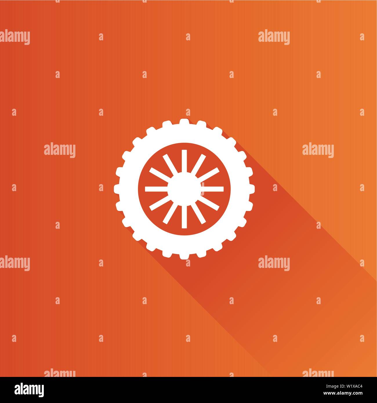 Motorcycle tire icon in Metro user interface color style. Motorcycle ...
