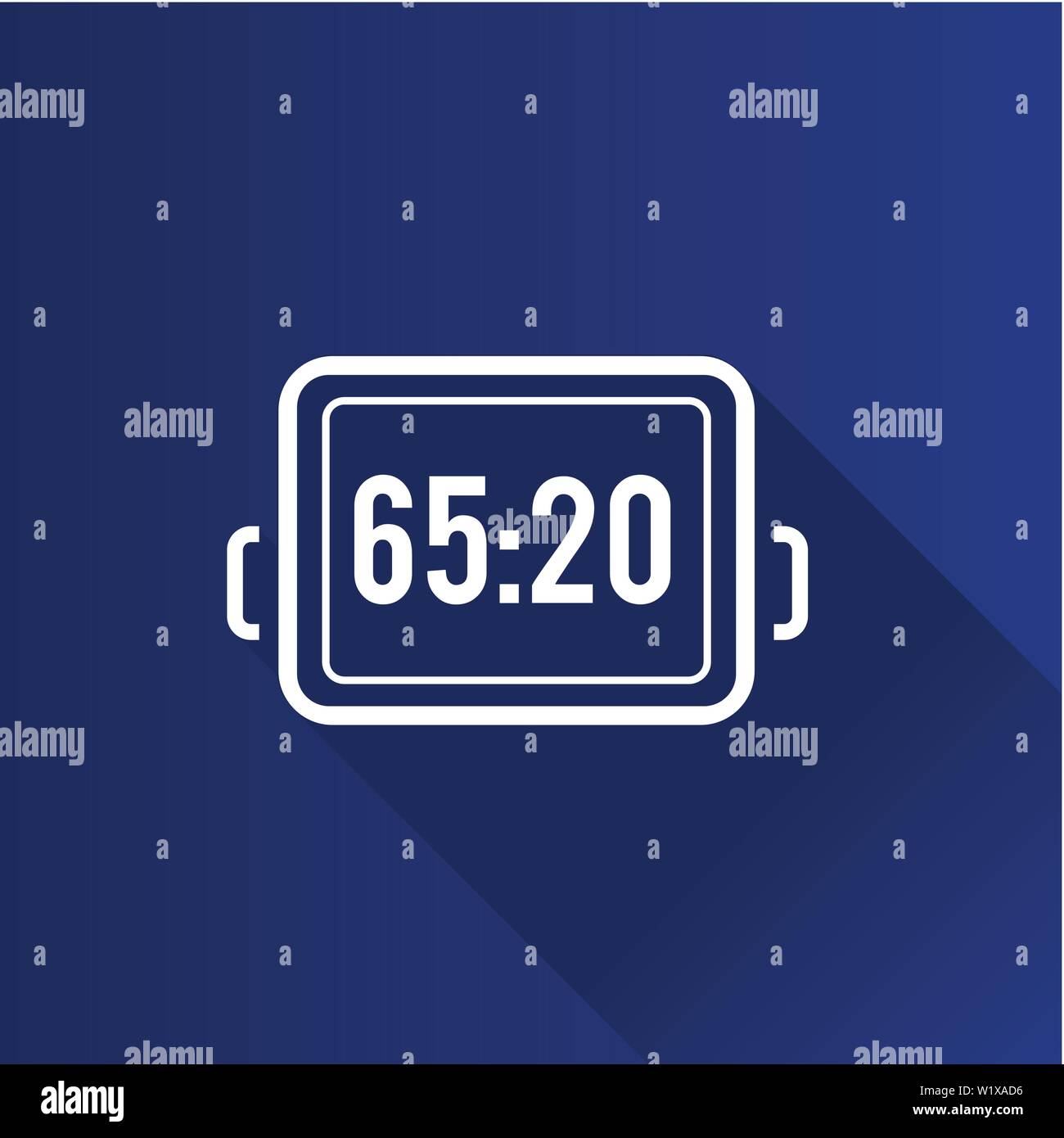 Score board icon in Metro user interface color style. Basketball game ...