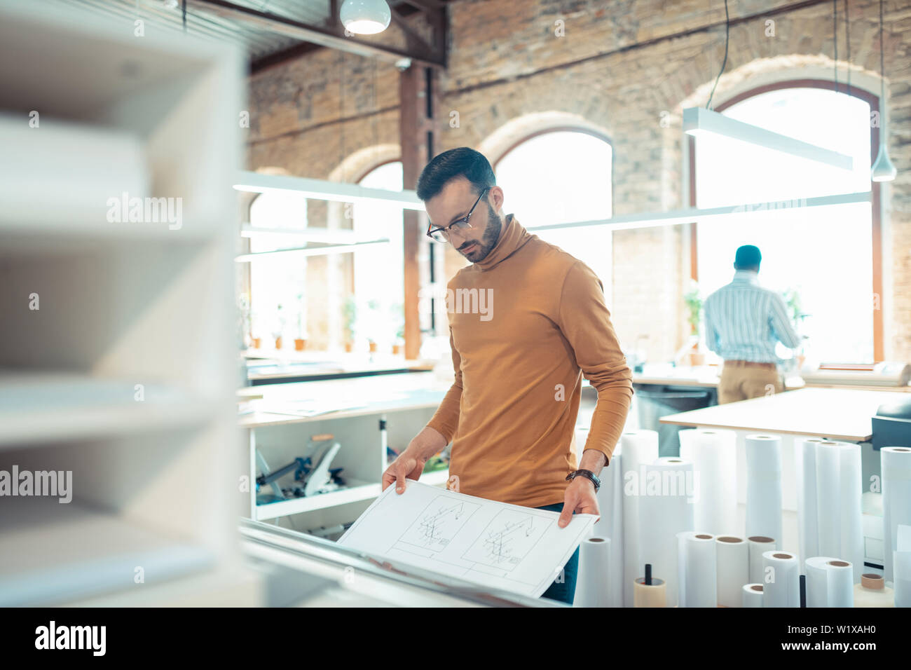 Big printer hi-res stock photography and images - Alamy