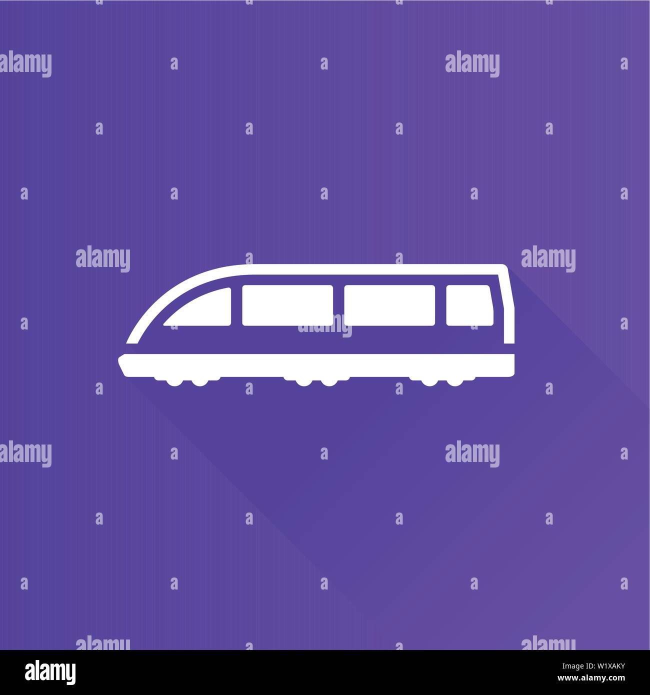 Tram icon in Metro user interface color style. Metro public transport ...