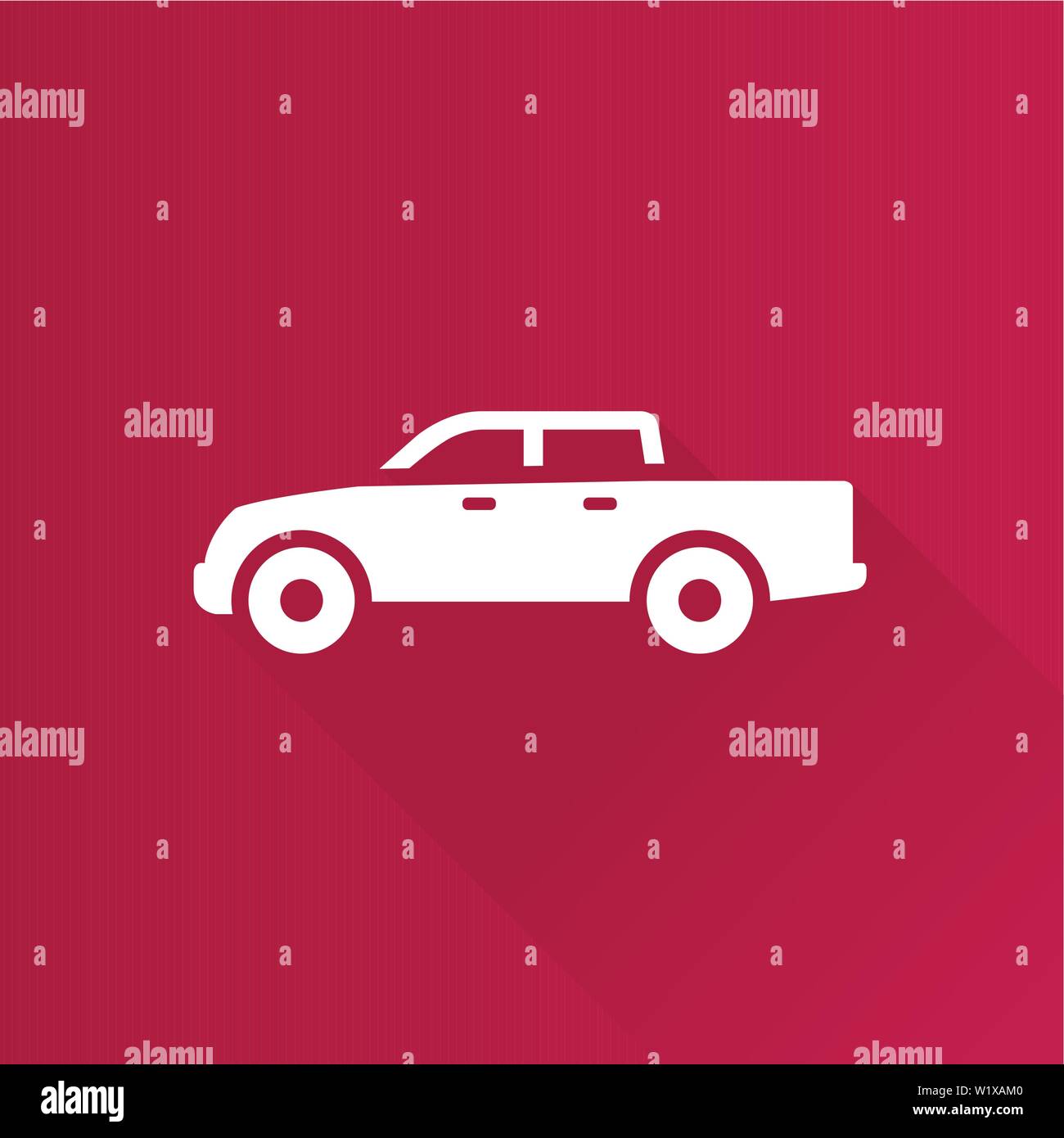 Car icon in Metro user interface color style. Truck double cabin Stock ...